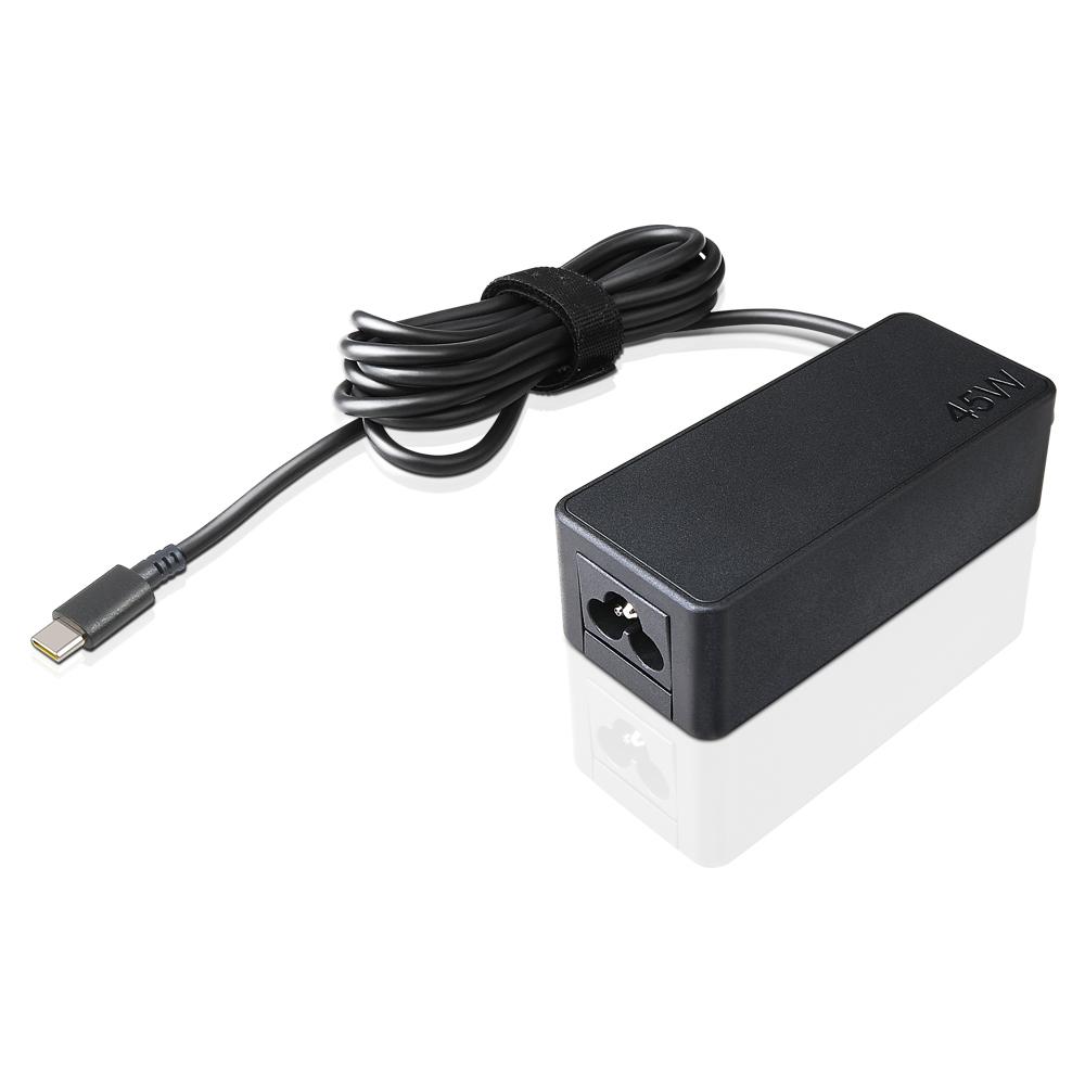 Lenovo USB-C 45W AC Adapter (UL) - 45 W Output - 5 V DC Output Voltage ...