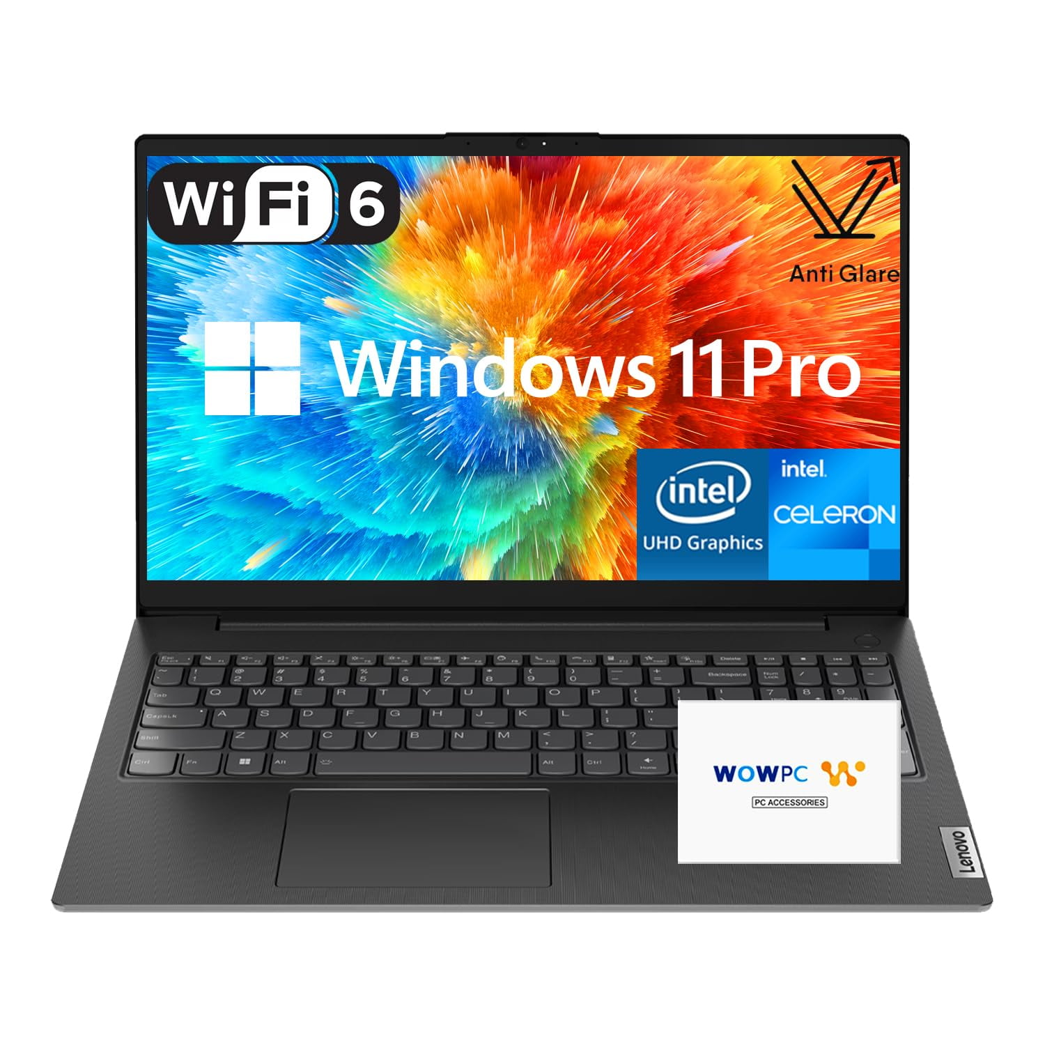 Lenovo V15 15.6 inch Laptop, Intel Celeron N4500 Processor, Intel UHD ...