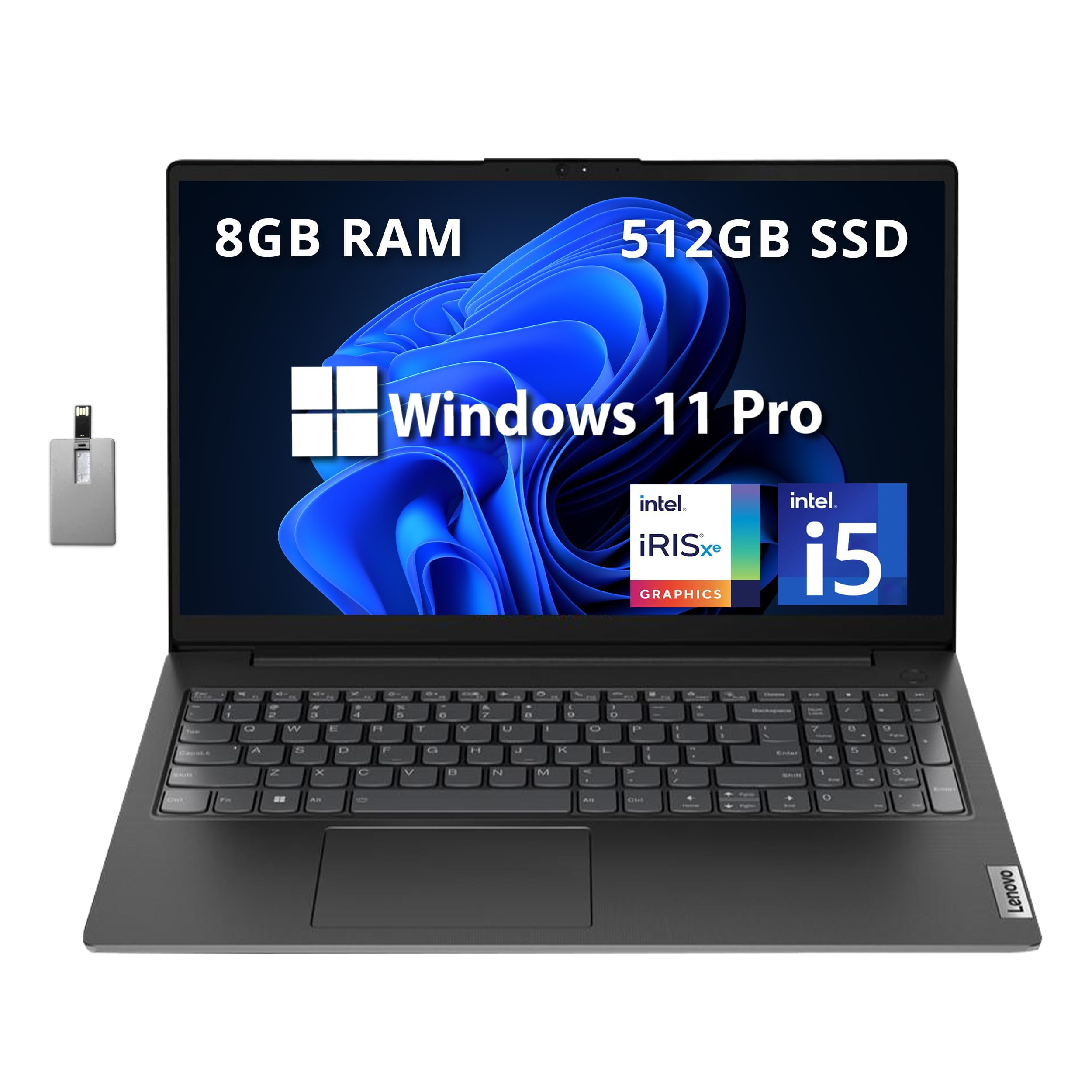 Lenovo V15 G3 IAP 15.6'' FHD Business Laptop, Intel Core i5-1235U, 8GB ...