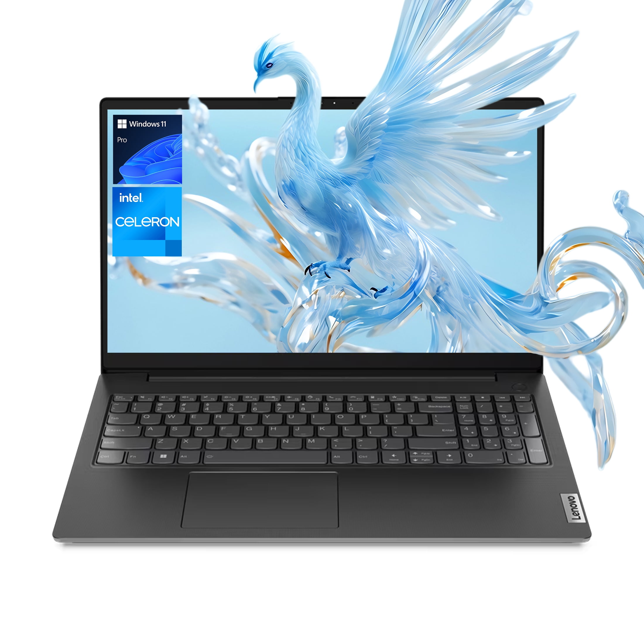 Lenovo V15 Gen 2 15.6" FHD Business Laptop, Intel Celeron N4500, 8GB RAM, 256GB SSD, Webcam, Wi ...