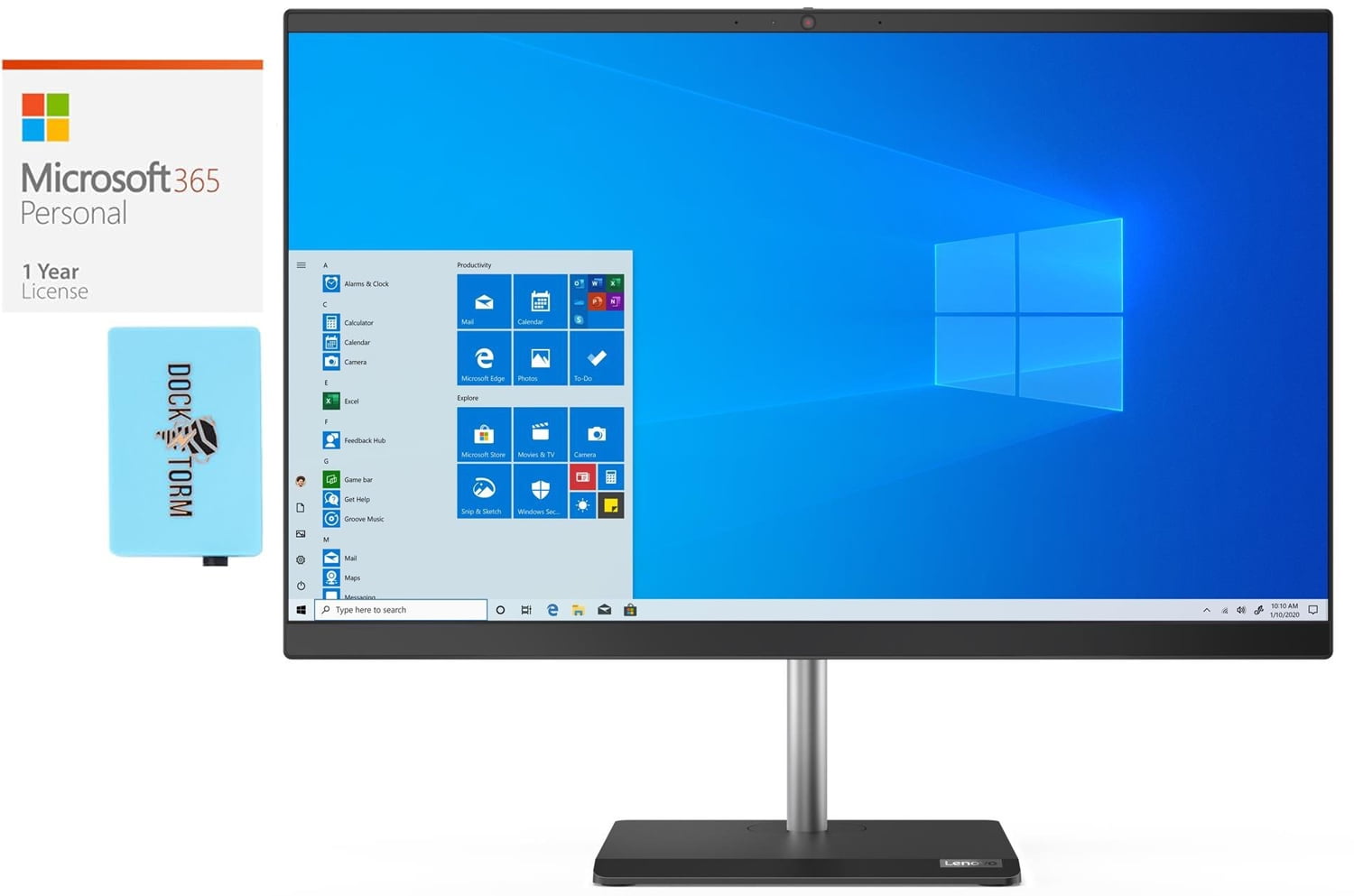 Lenovo V50A-24IMB Business All-in-One (Intel i5-10400T 6-Core, 23.8in ...