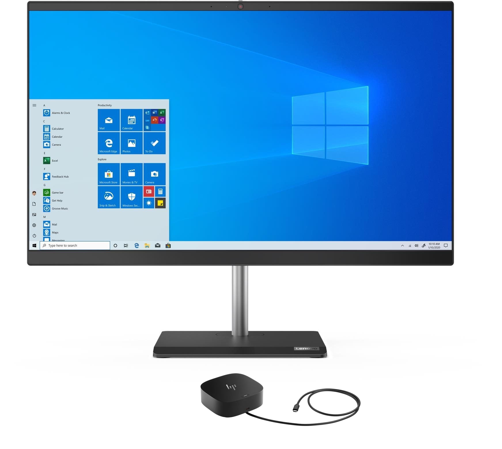 Lenovo V50A-24IMB Business All-in-One (Intel i5-10400T 6-Core, 23.8in ...