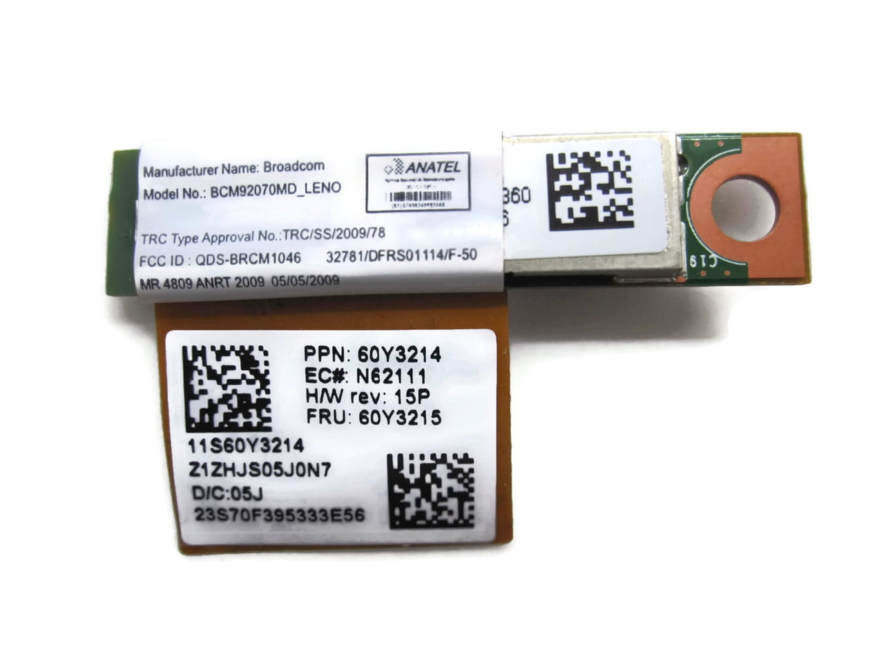 Lenovo X200 X201 12.1 Bluetooth Daughter Card 60Y3215 - Walmart ...