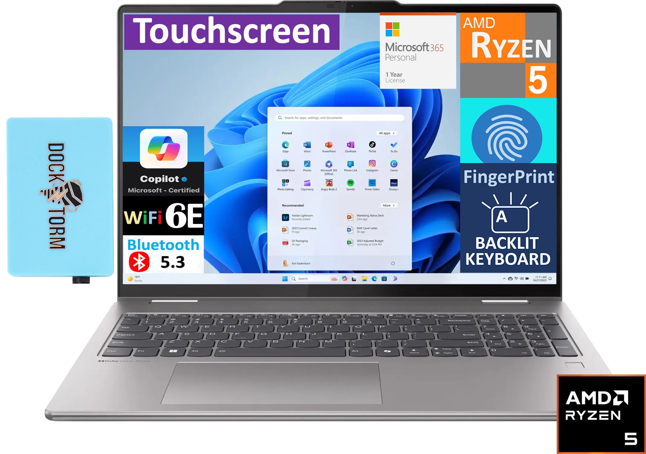 Lenovo Yoga 7 2-in-1 2-in-1 Laptop 16.0in Touchscreen WUXGA Display ...