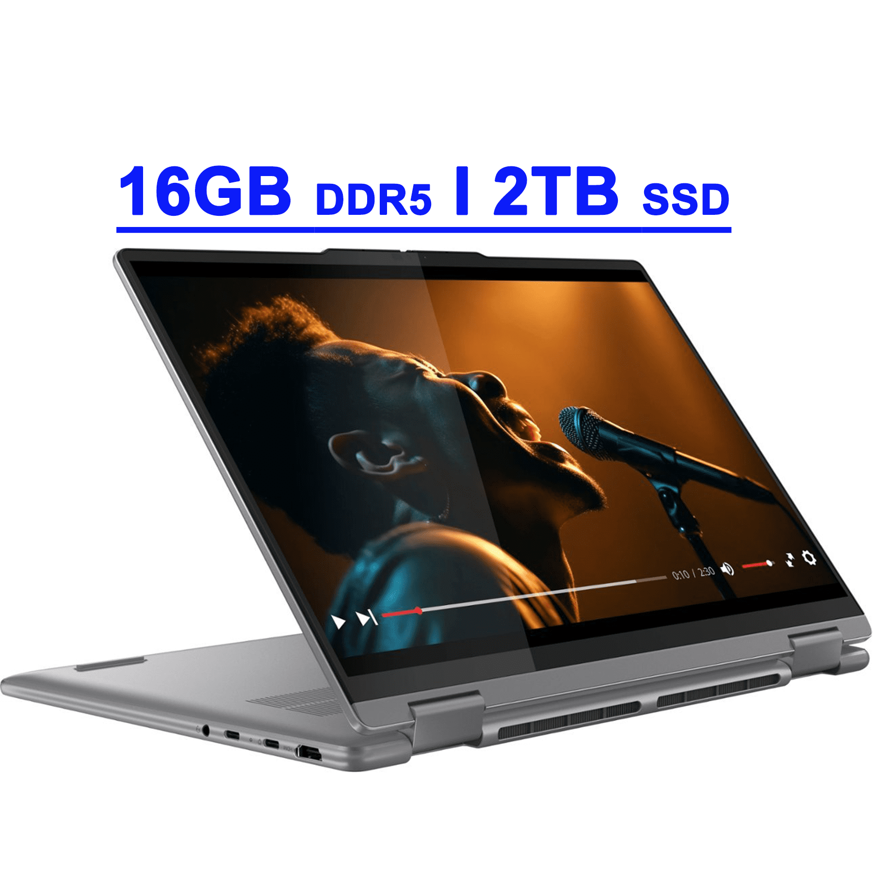 Lenovo Yoga 7 Premium 2-in-1 AI PC Laptop 14" FHD+ Touch AMD Zen 4 8 ...
