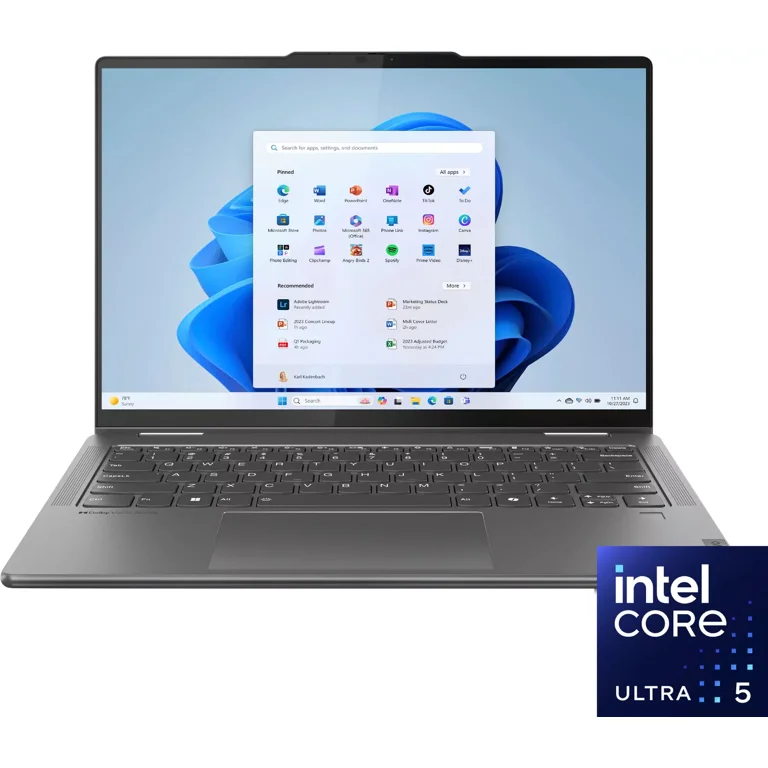 Lenovo Yoga 7i 14 in 2K Touchscreen Laptop, Intel Core Ultra Lenovo Yoga 7i 14 in 2K Touchscreen Laptop, Intel Core Ultra