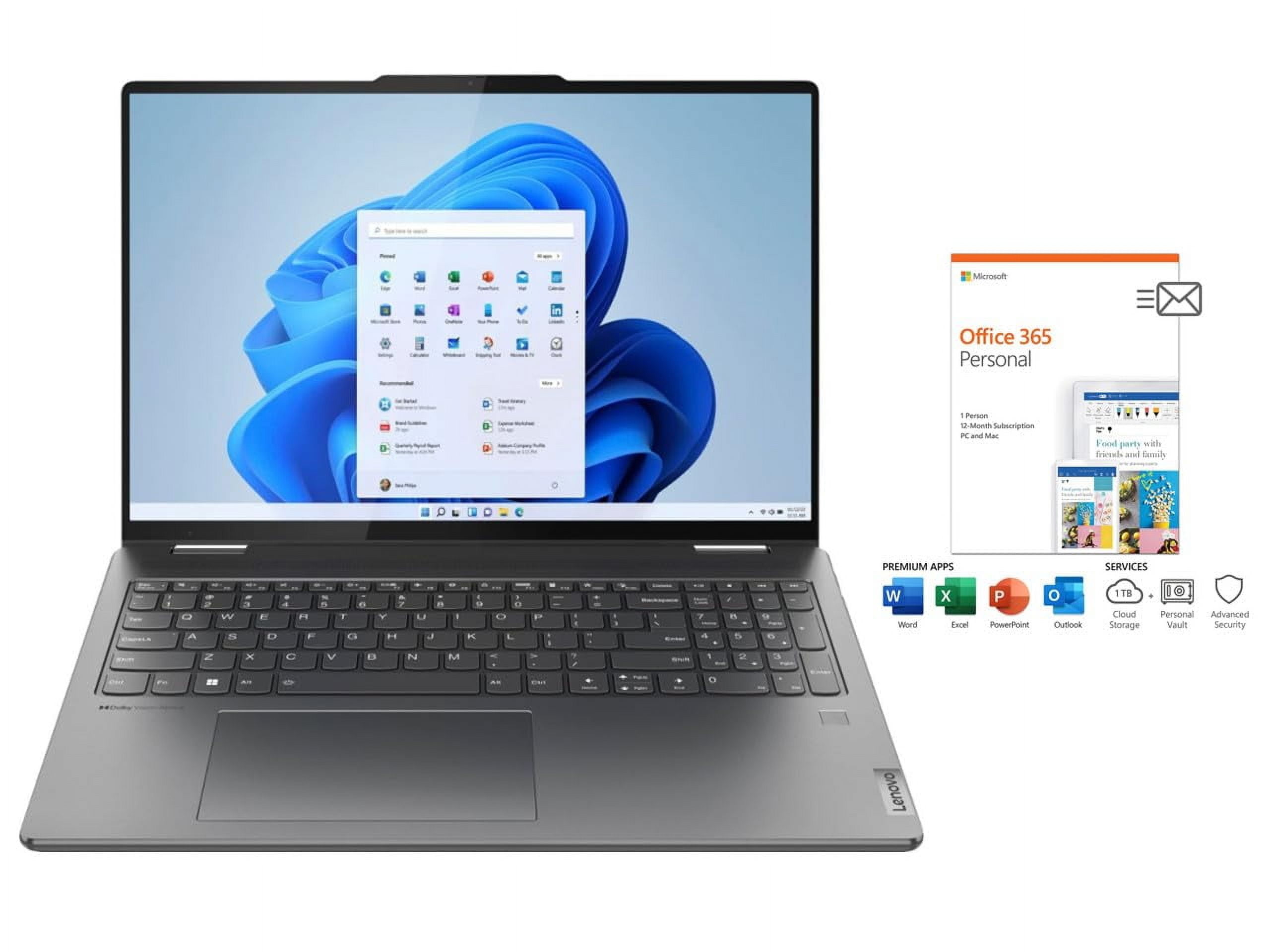 Lenovo Yoga 7i 16'' WUXGA 2 in 1 Touchscreen Laptop | Intel Core i7 ...