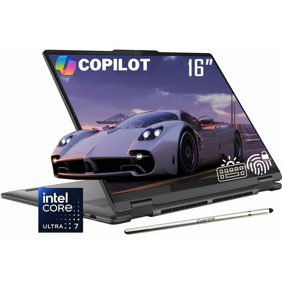 Lenovo Yoga 7i 2-in-1 Laptop, 16" 2K Touchscreen Display, Core Ultra 7 ...