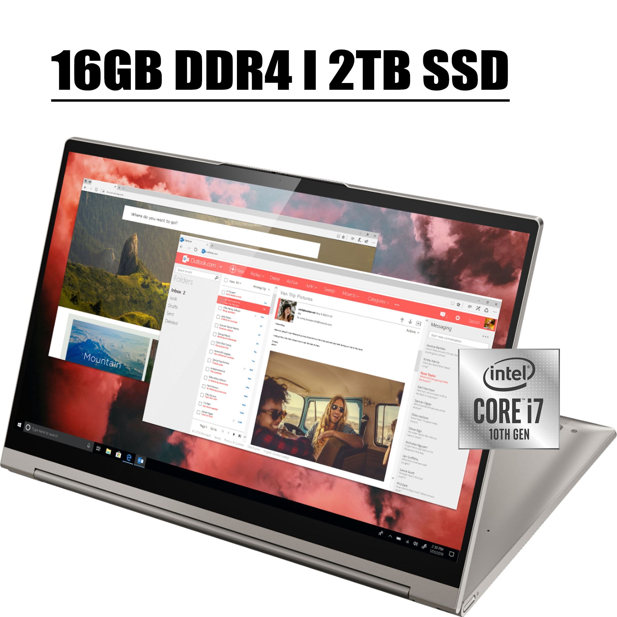 Lenovo Yoga C940 Flagship 2 in 1 Convertible Laptop 14" 4K UHD IPS ...