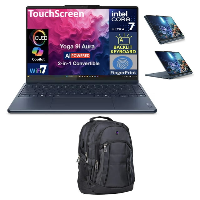 Lenovo Yoga HIGH PERFORMANCE 2-in-1 Laptop 14.0in Touchscreen OLED 2.8K ...