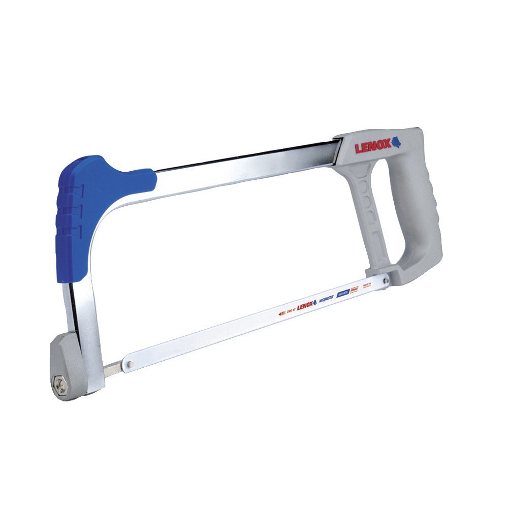 Lenox 1213188300 High Tension Lightweight Hacksaw Frame, Ergonomic Grip ...