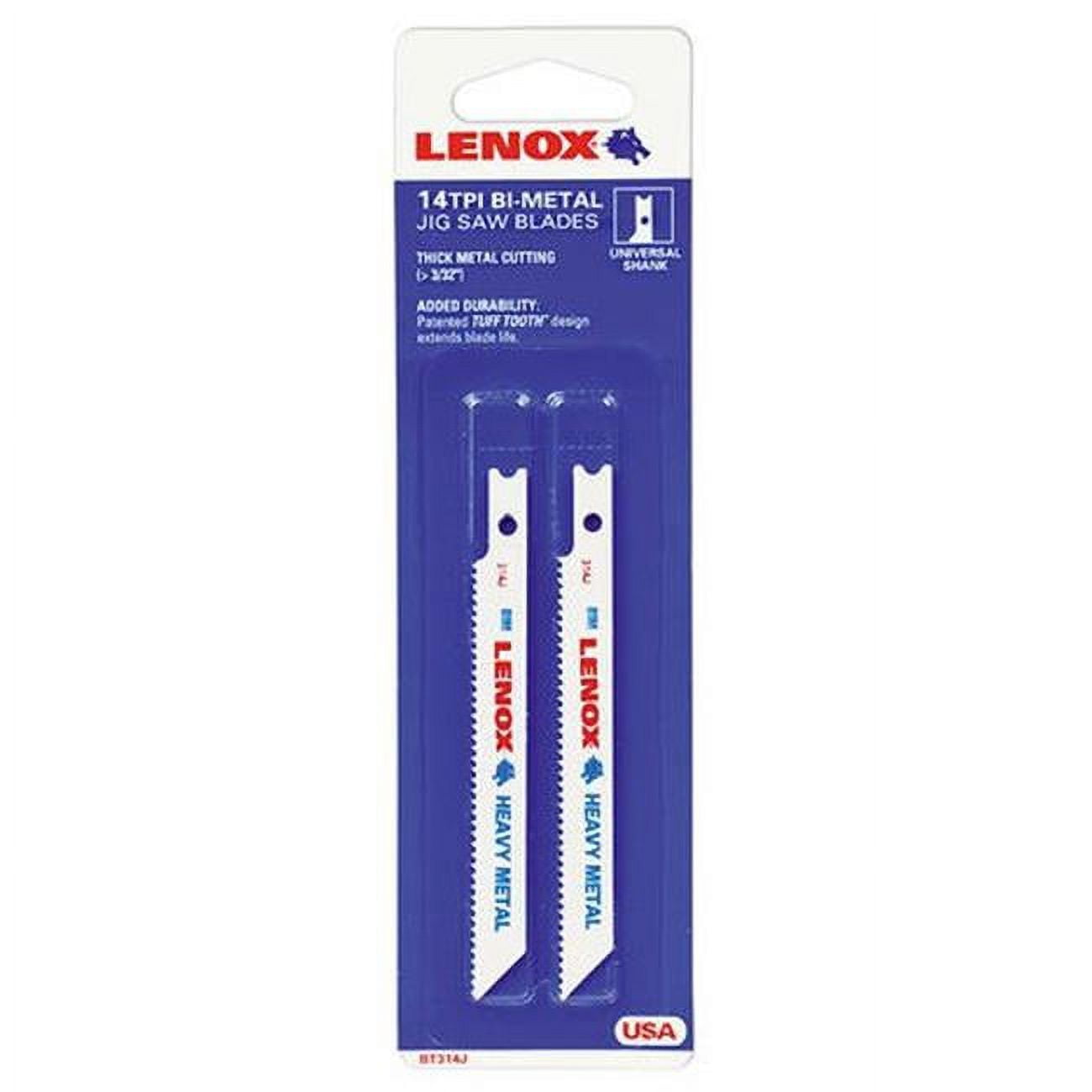 Lenox 14 TPI All Purpose T-Shank Bi-Metal Jig Saw Blades - Walmart.com