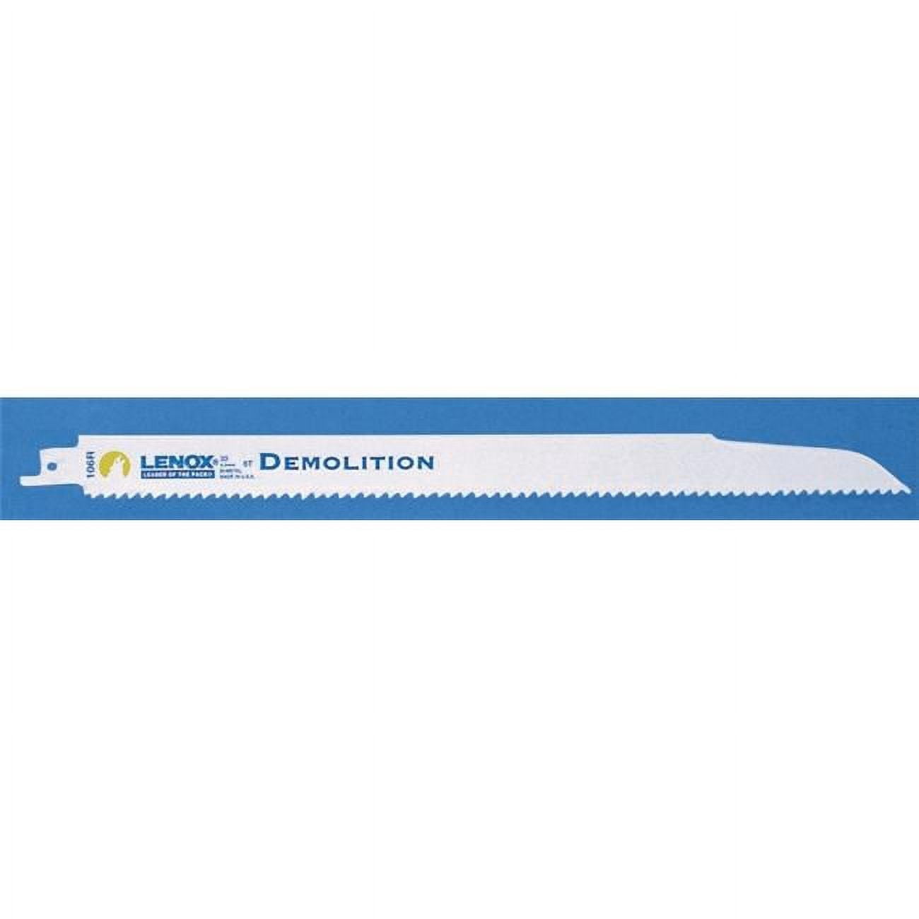 Lenox 20500-106R 2 Pack 12in. 6 TPI Demolition Fire & Rescue ...