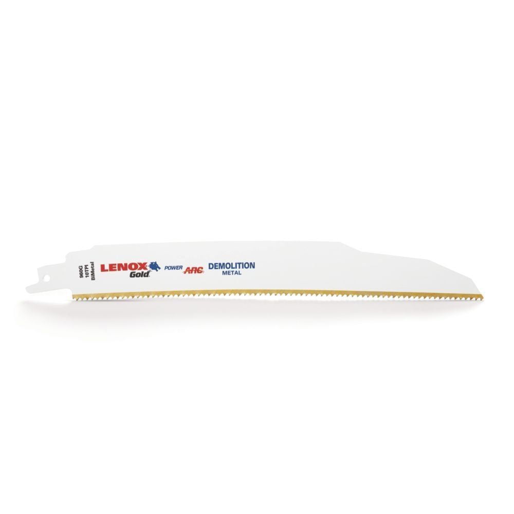 Lenox 21089-960GR Lenox Gold Demo Blade Tin Coated,PK/5 - Walmart.com