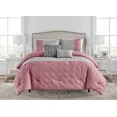 Lenox 5 Piece Comforter Set Includes 2 Pillow Shams and 2 Throw Pillows ...