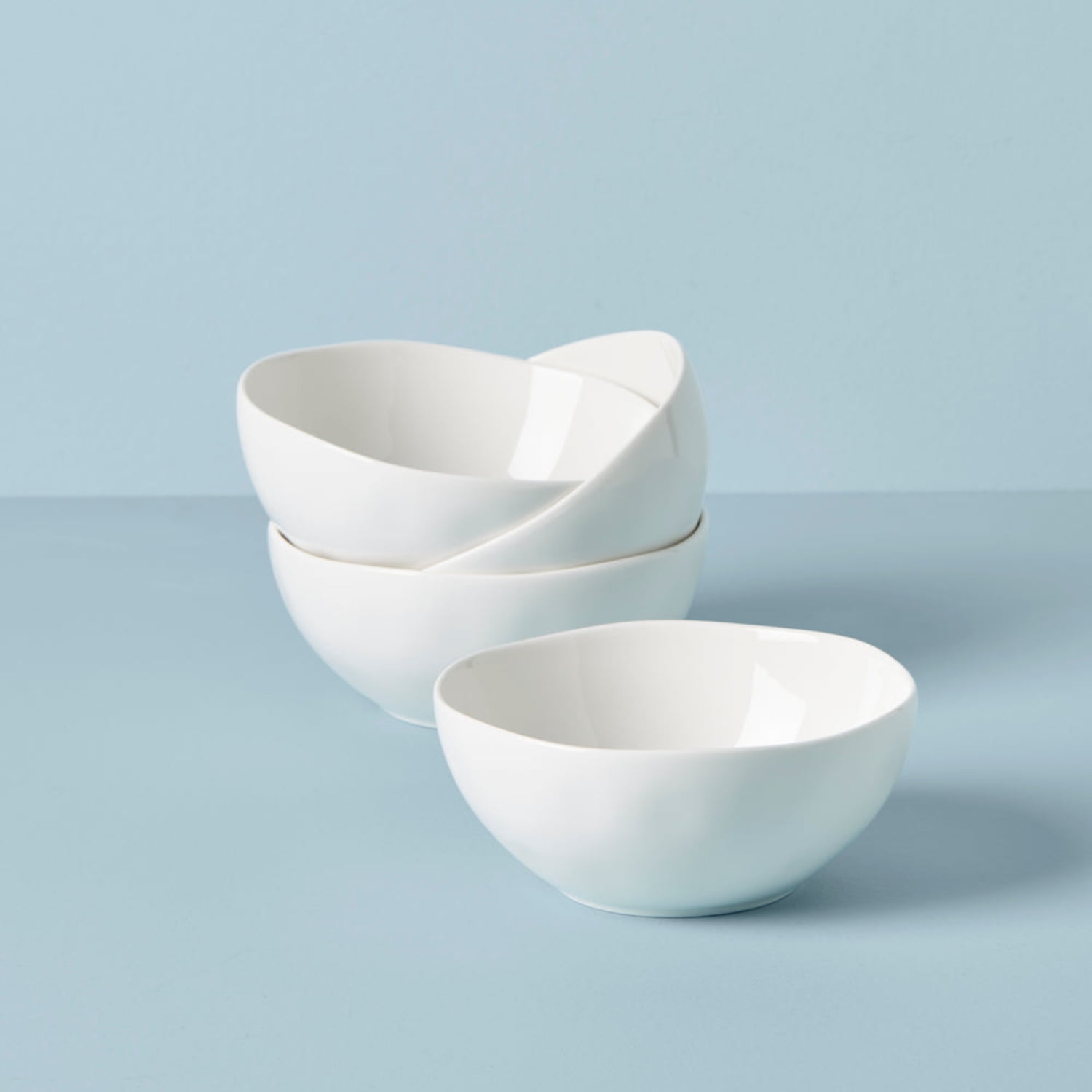 Lenox Bay Colors All Purpose Bowls, Set Of 4, White - Walmart Business ...