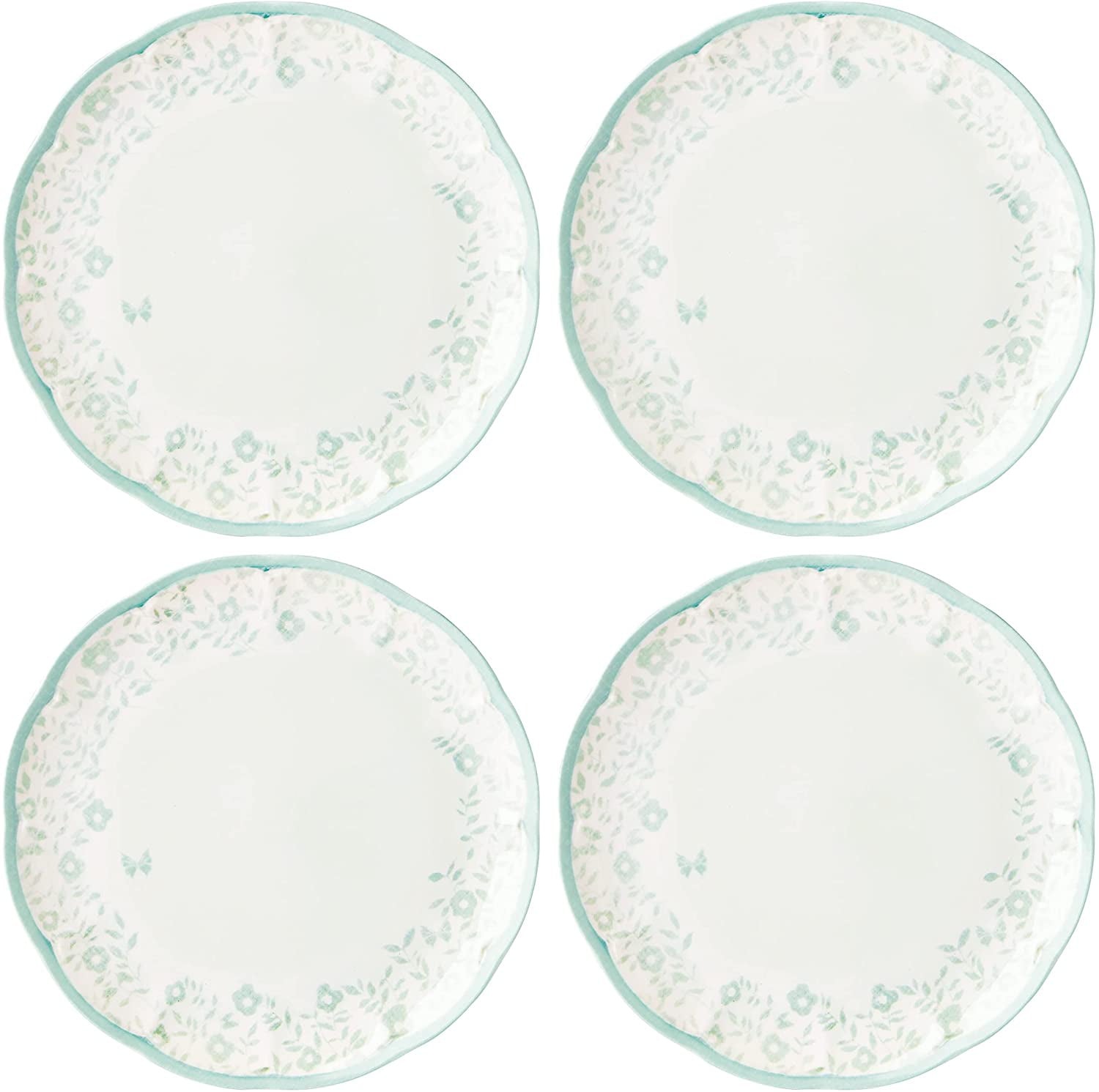 Lenox Butterfly Meadow Cottage Dinner Plates, Set of 4 - Walmart.com