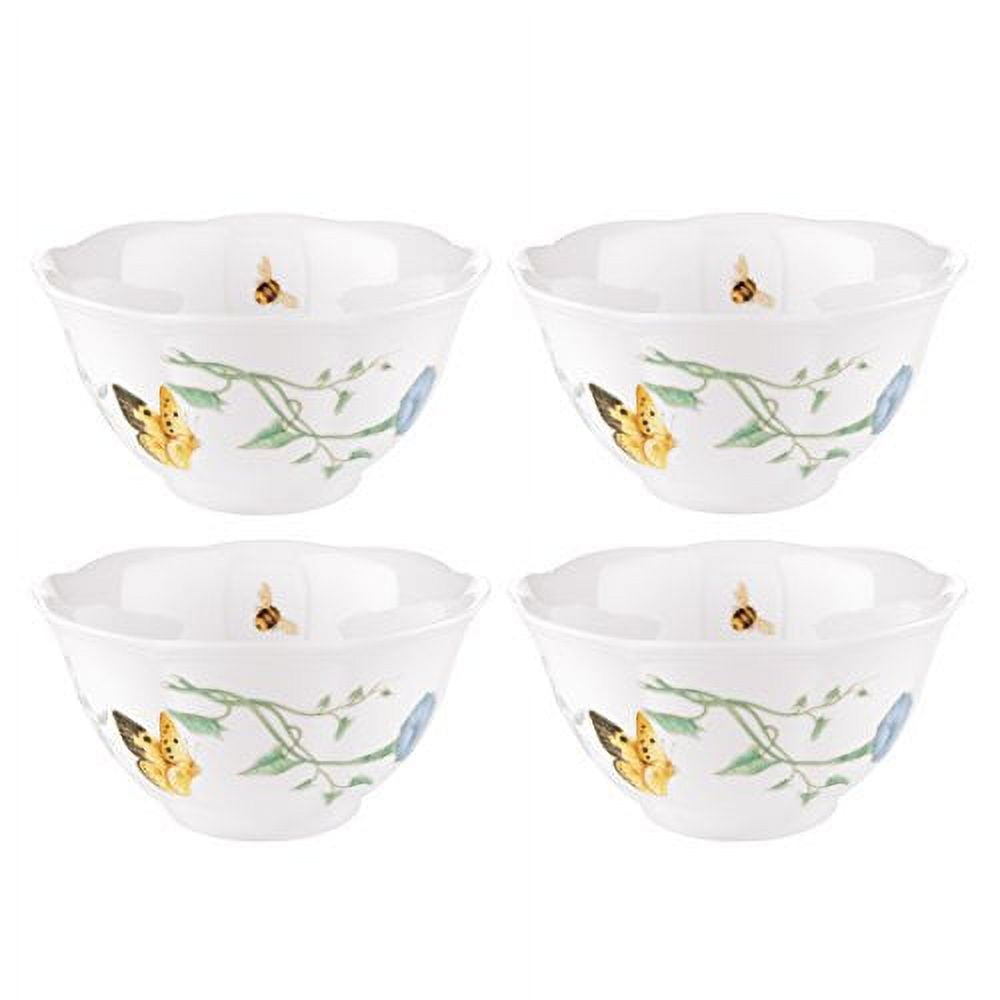 Lenox Butterfly Meadow Dinnerware Rice Bowl Set of 4 - Walmart.com