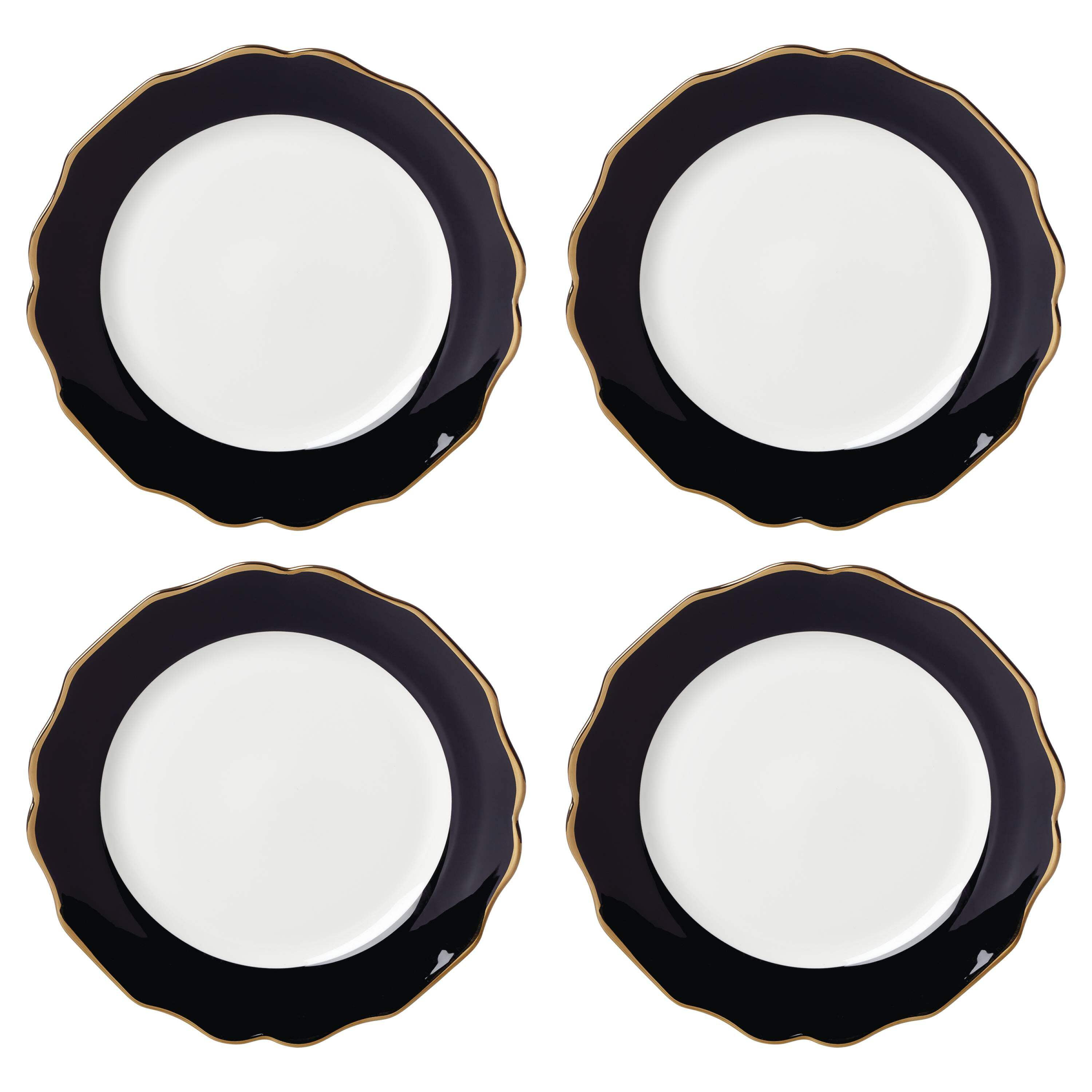 Lenox Contempo Luxe Black Dinner Plates, Set of 4 - Walmart.com