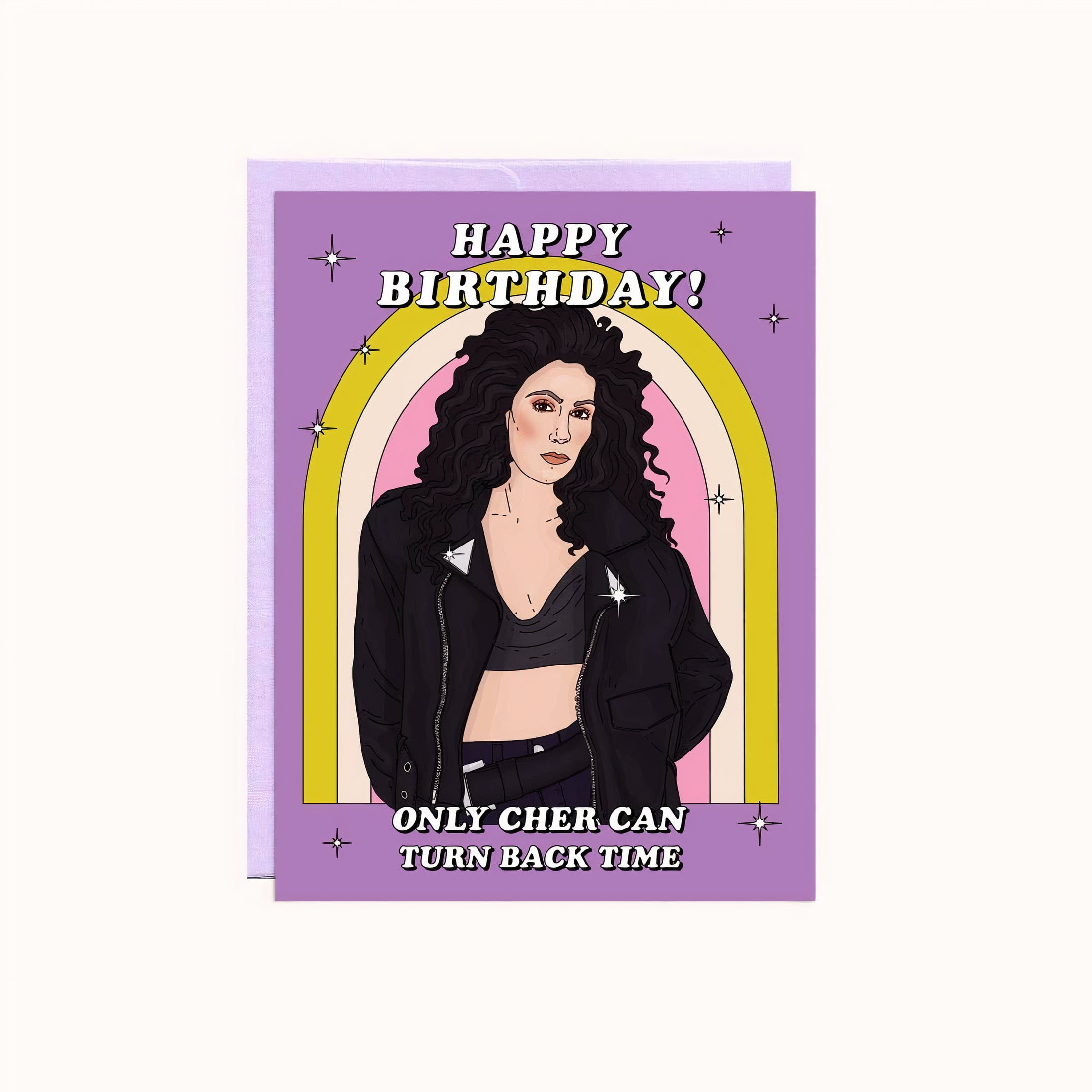 Lenox Cupcakes Cher Turn Back Time Birthday Card - Walmart.com