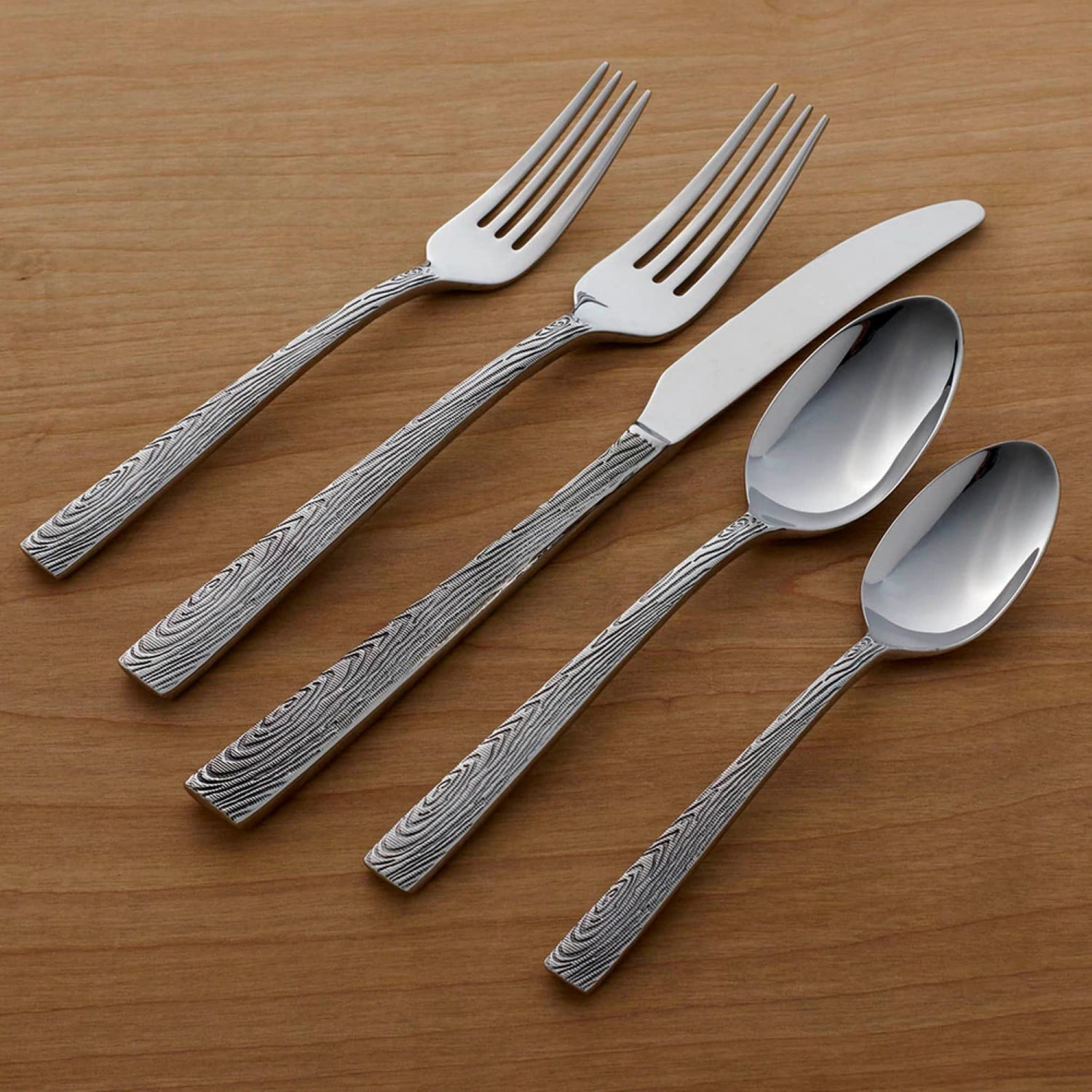 Lenox Elmcrest 20-Piece Metal Flatware Setting - Walmart.com