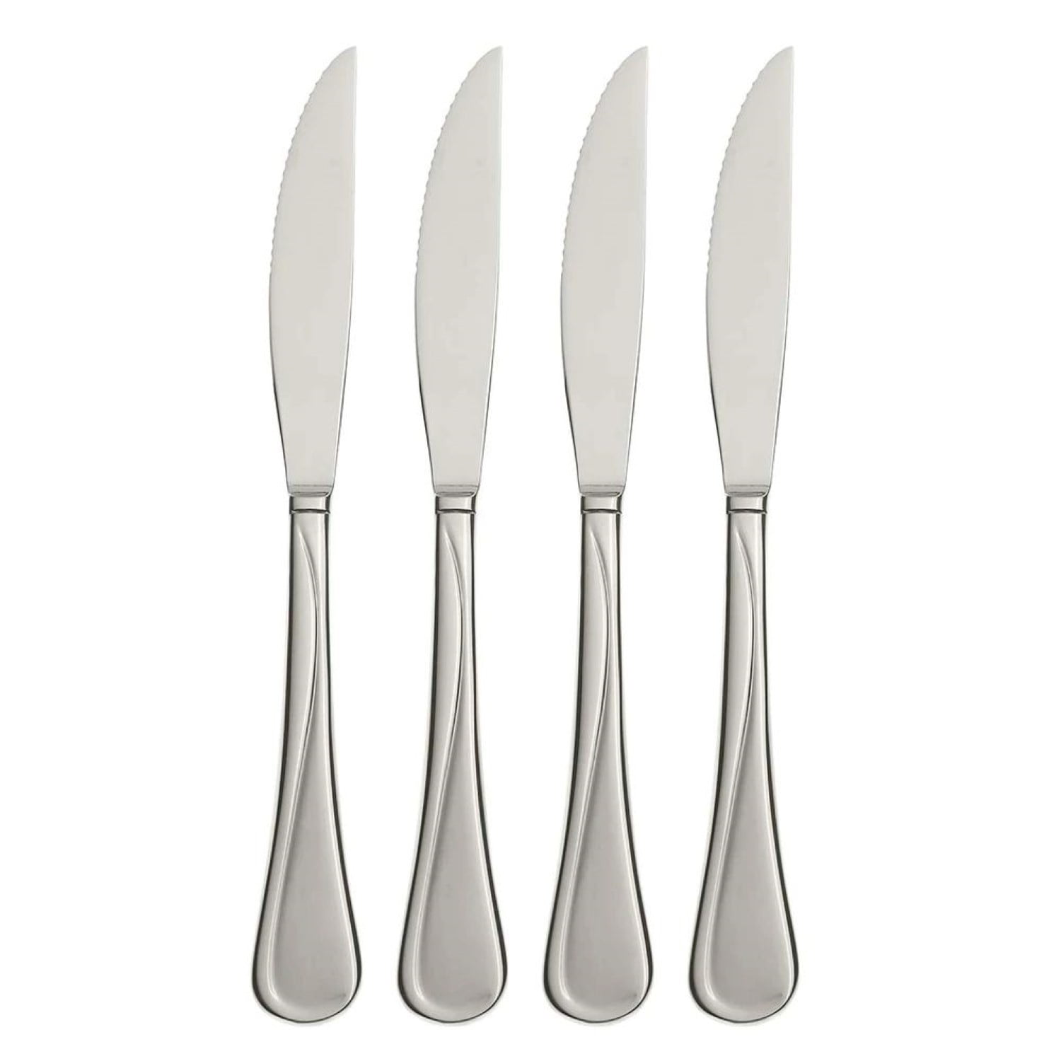 Oneida Flight Stainless Steel Steak Knives, Set of 4, Dishwasher Safe ...