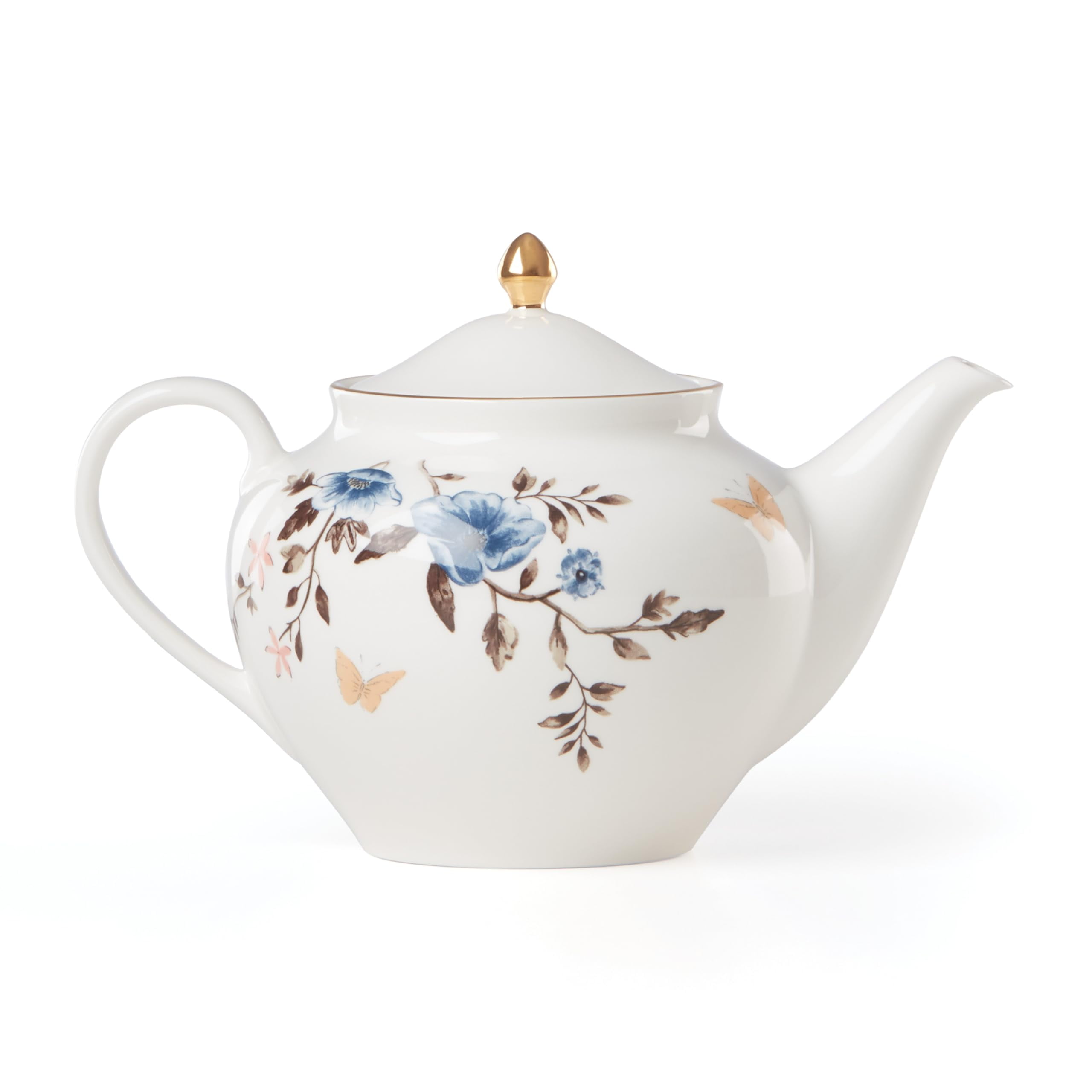 Lenox Sprig & Vine Teapot, 2.00 LB, Multi - Walmart Business Supplies