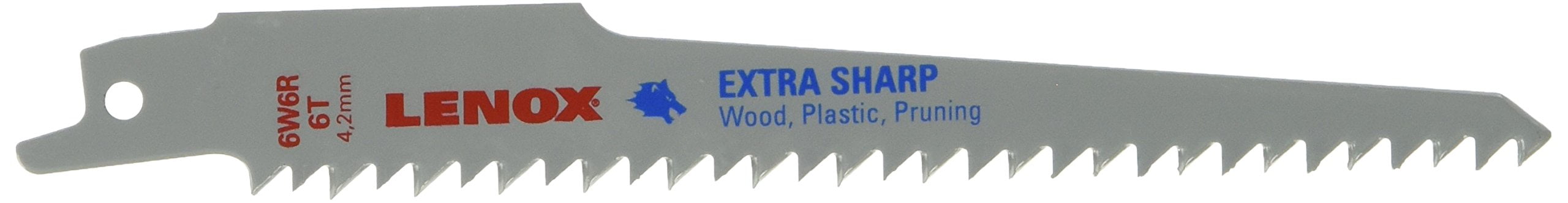 Lenox Tools 121016W6R 6 TPI Wood and Plastic Cutting Reciprocating Saw ...