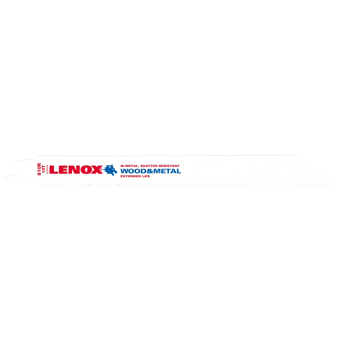 Lenox Tools Reciprocating Saw Blades, 810R, Bi-Metal, 8 in. Lo ...