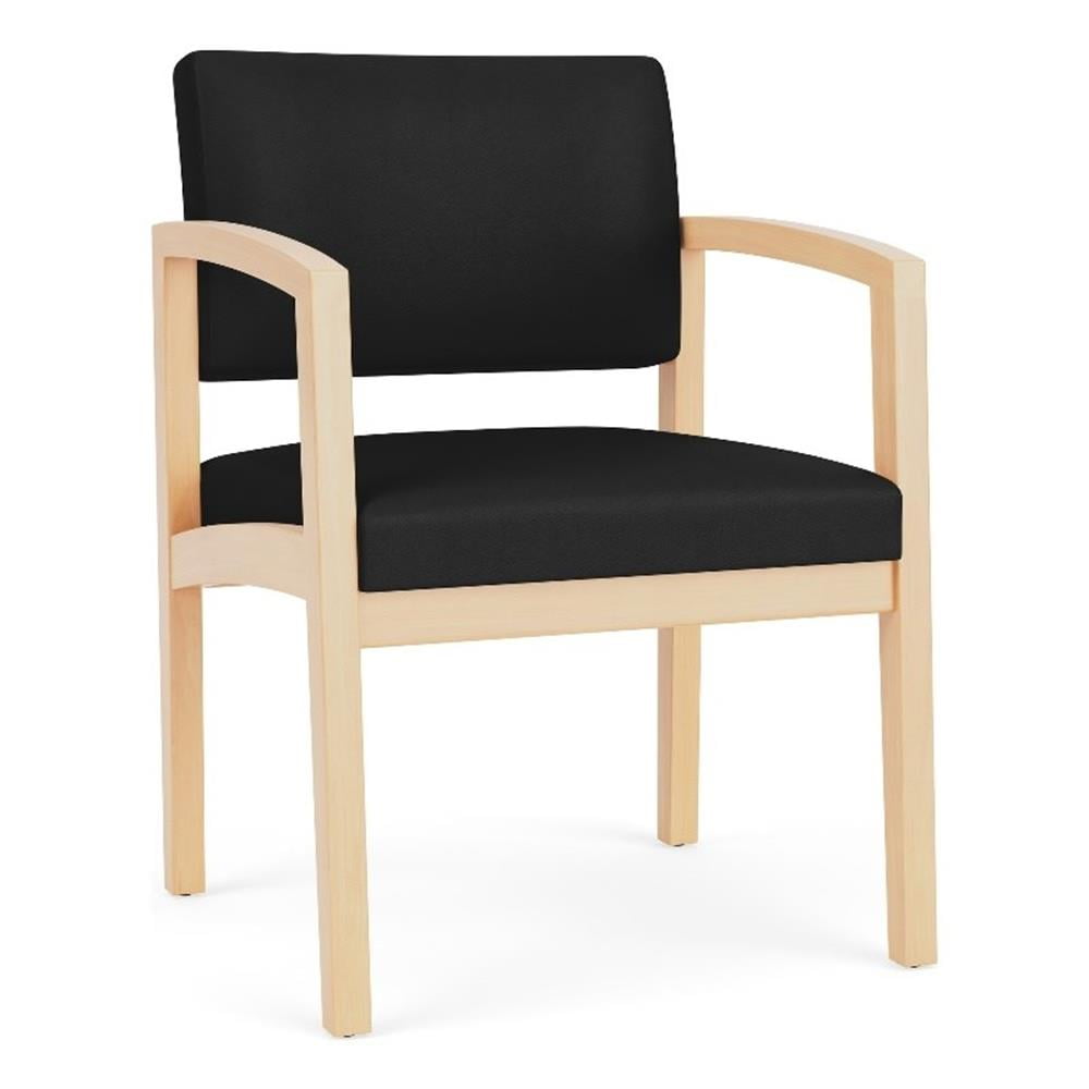 Lenox Wood Reception Waiting Room Healthcare Guest Chair / Natural Wood ...