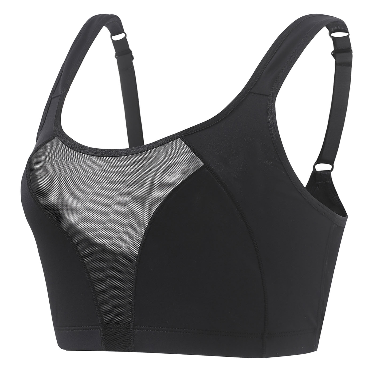 Lenpel High Impact Sports Bras for Women Wireless Full Coverage Non ...