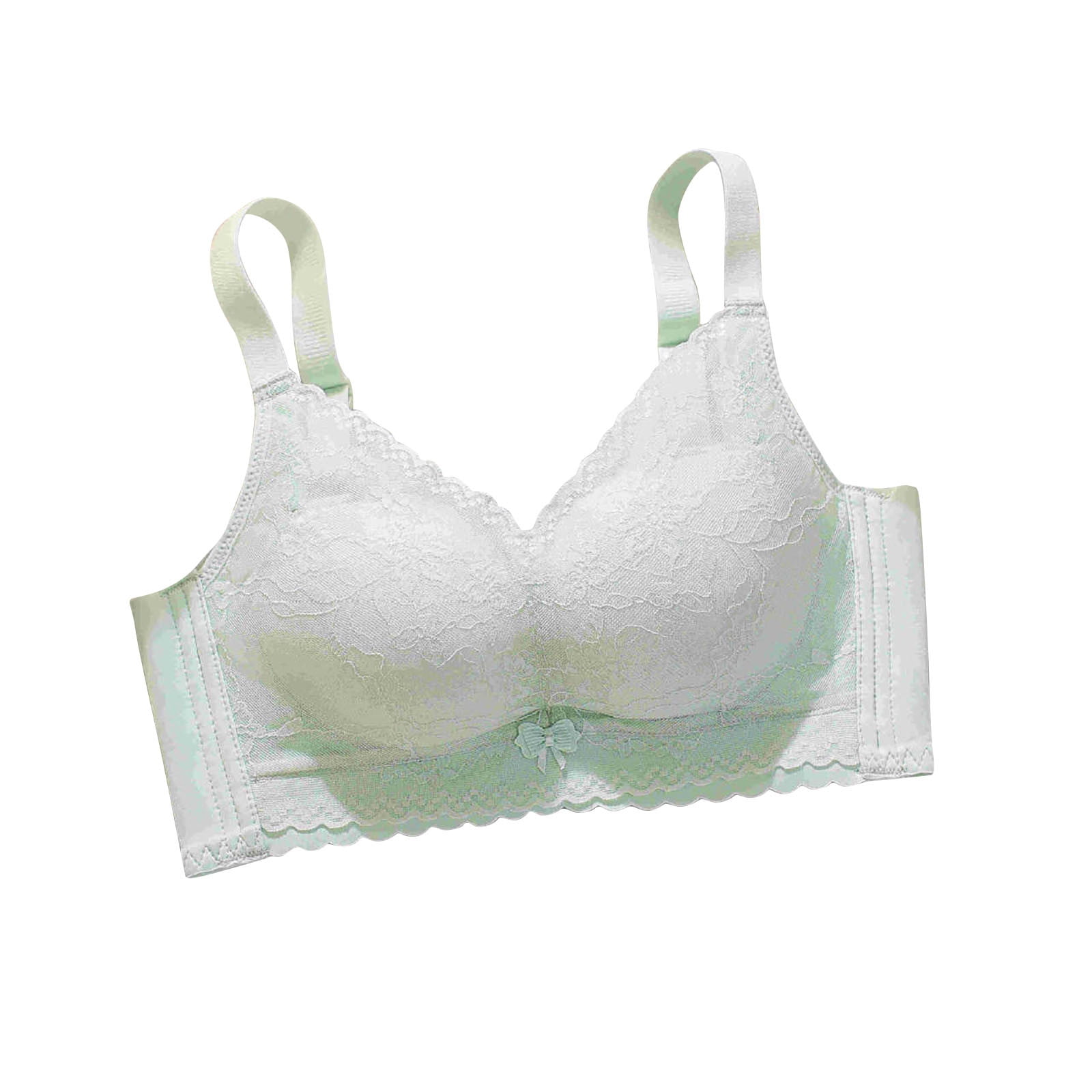 Lenpel Women's Lace Wireless Bras Comfortable Push up Supportive Lift ...