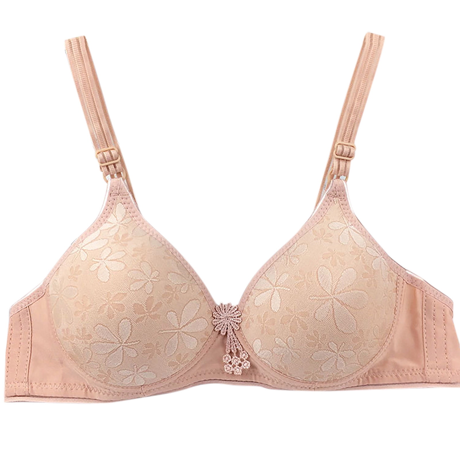 Lenpel Women's Push up Bras Wireless Comfort Supportive Plunge Full ...