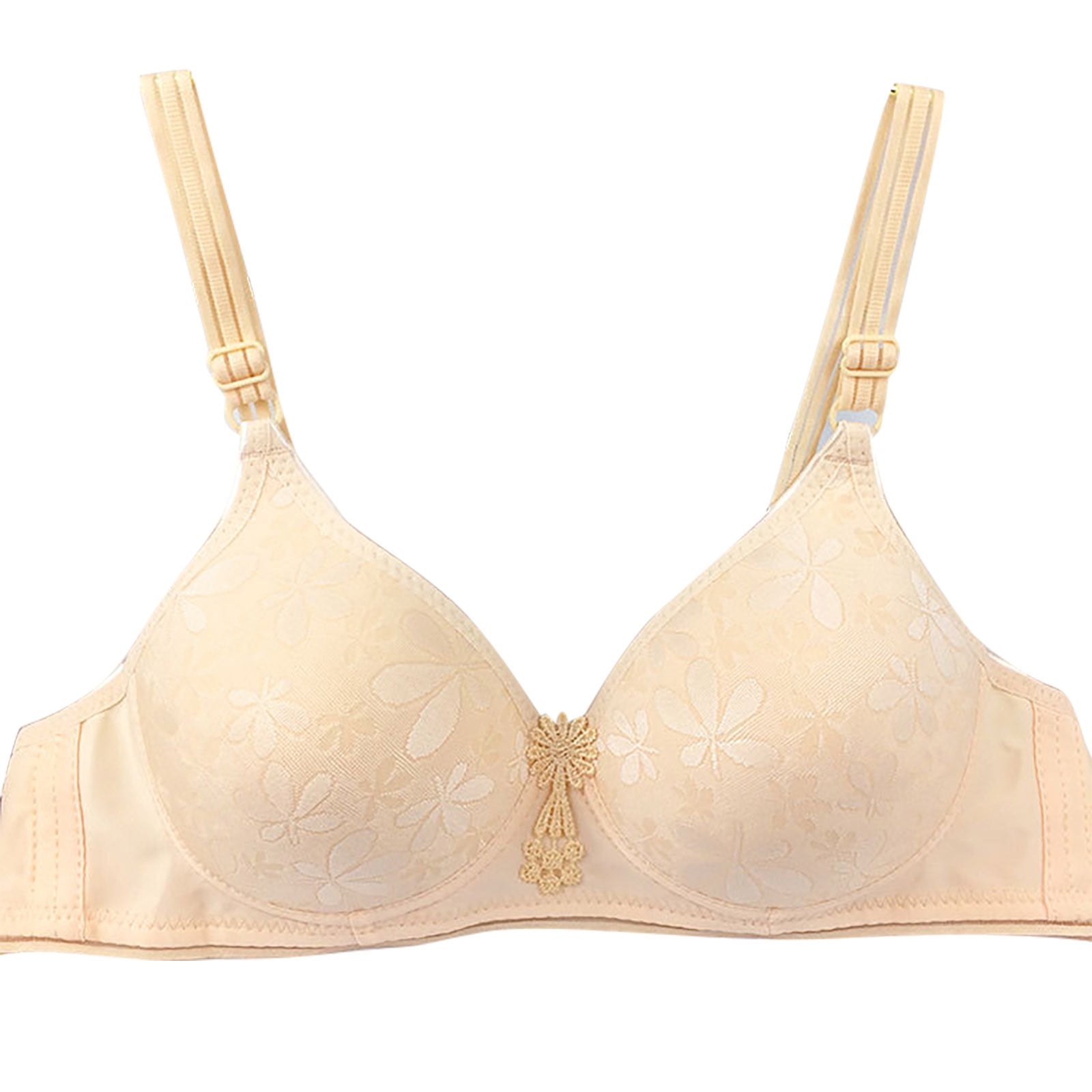 Lenpel Women's Push up Bras Wireless Comfort Supportive Plunge Full ...