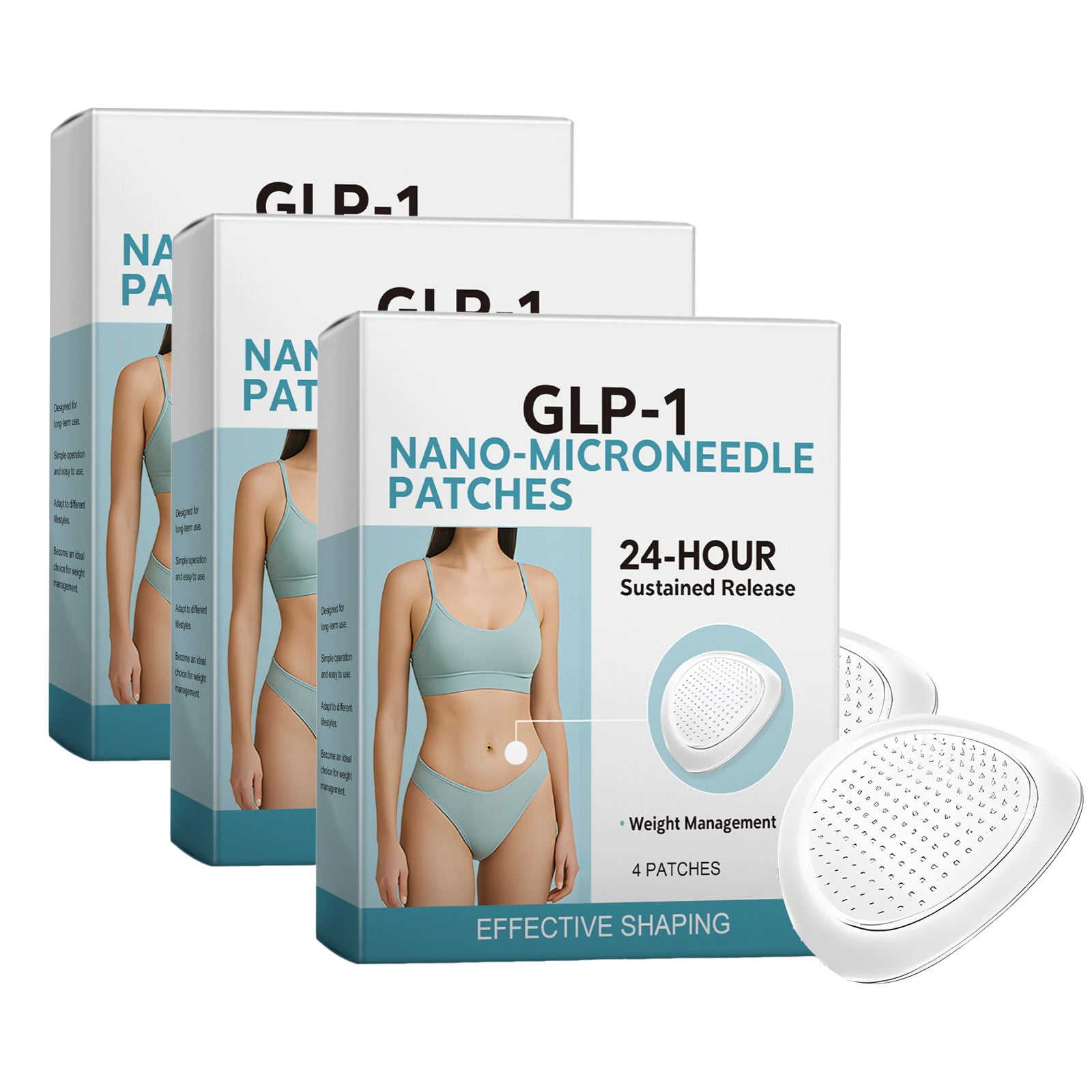 Lenreey GLP-1 Nano Microneedle Patch, GLP-1 Microneedle Patch, Lenreey Nano Microneedlepatch ...