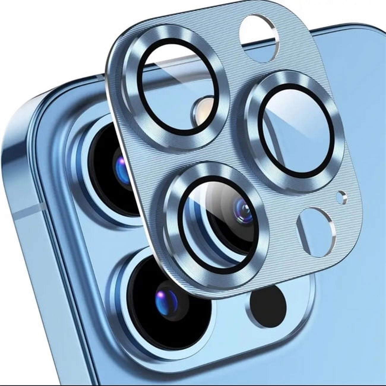 Lens Camera Metal Protector Glass for IPhone 15 14 13 12 11 Pro Max ...