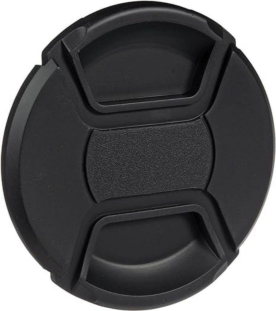 Lens Cap Bundle - 2 Snap-on Lens Covers for DSLR Cameras Nikon, Canon ...