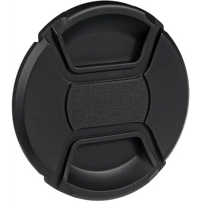 Lens Cap Bundle - 2 Snap-on Lens Covers for DSLR Cameras Nikon, Canon ...