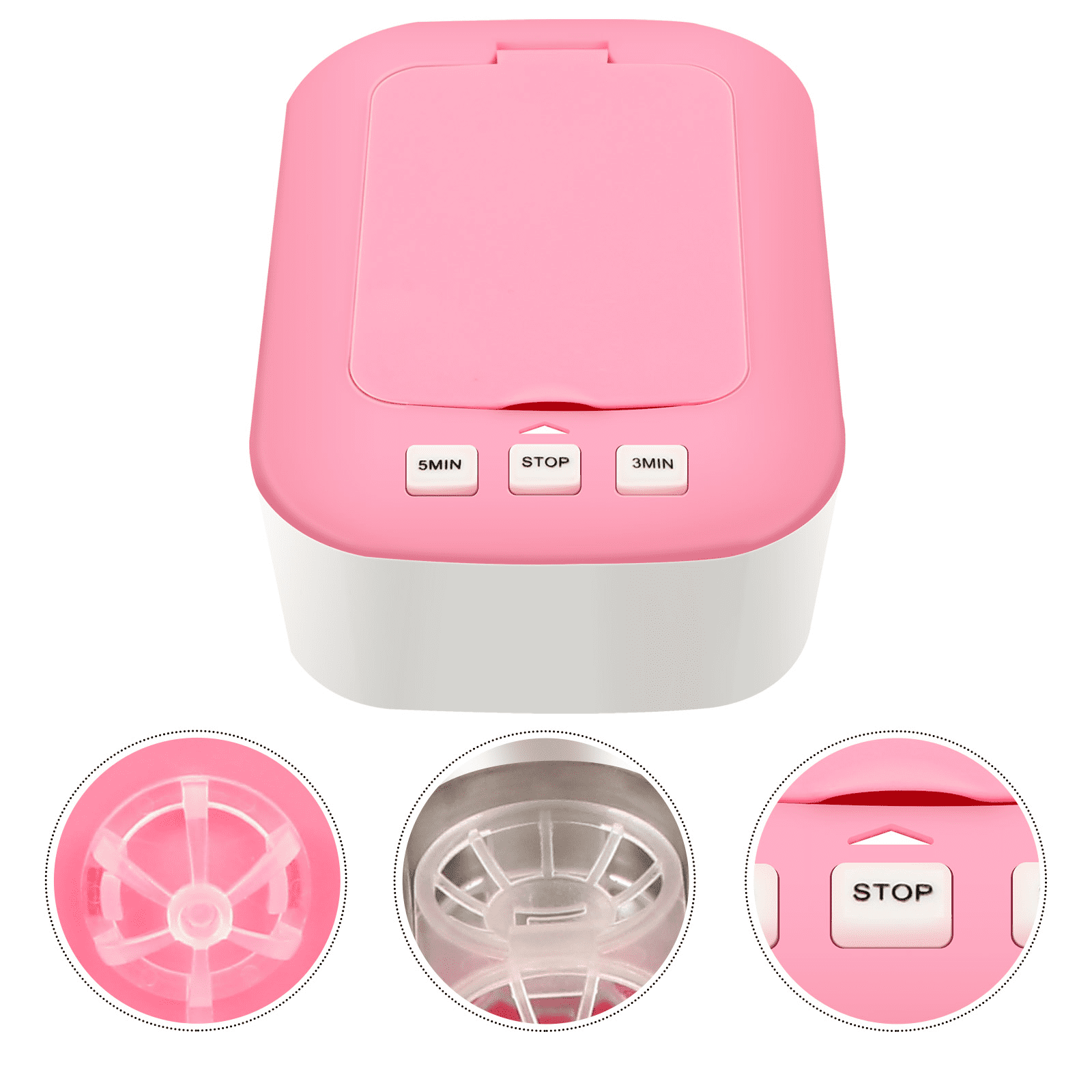 Lens Cleaner Portable Ultrasonic Lenses Cleaning Machine - Walmart.com