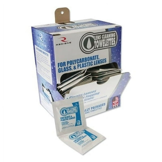 Lens Cleaning, Towelette Dispenser With Cleaning Wipes | Bundle of 2 ...