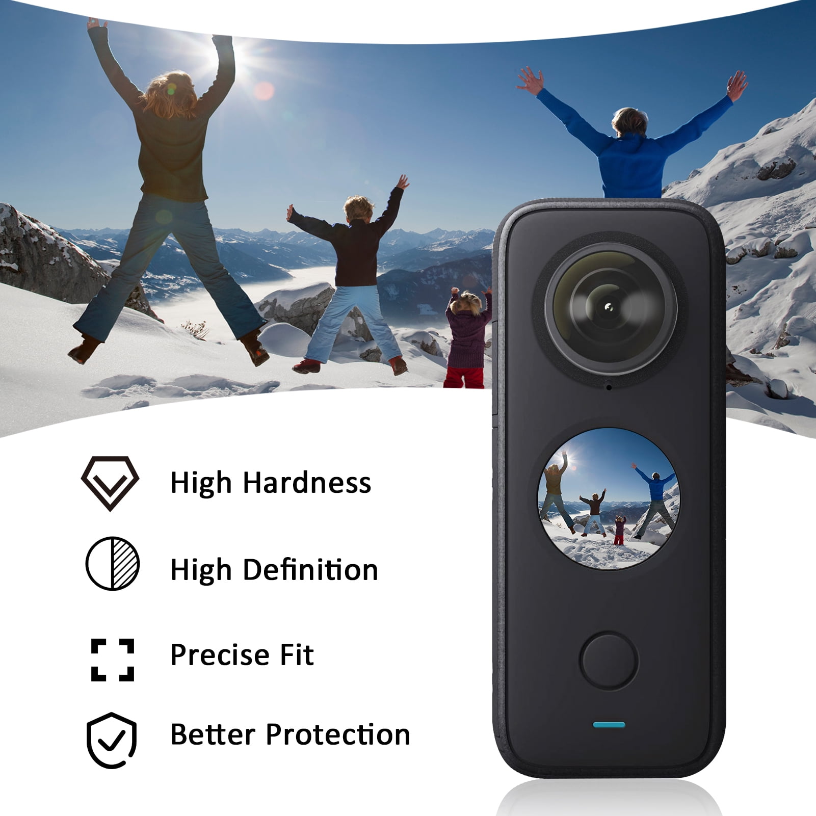 Lens Guard,Camera Lens Optical One X2 2pcs Of 2 Lens 2 Lens Camera ...