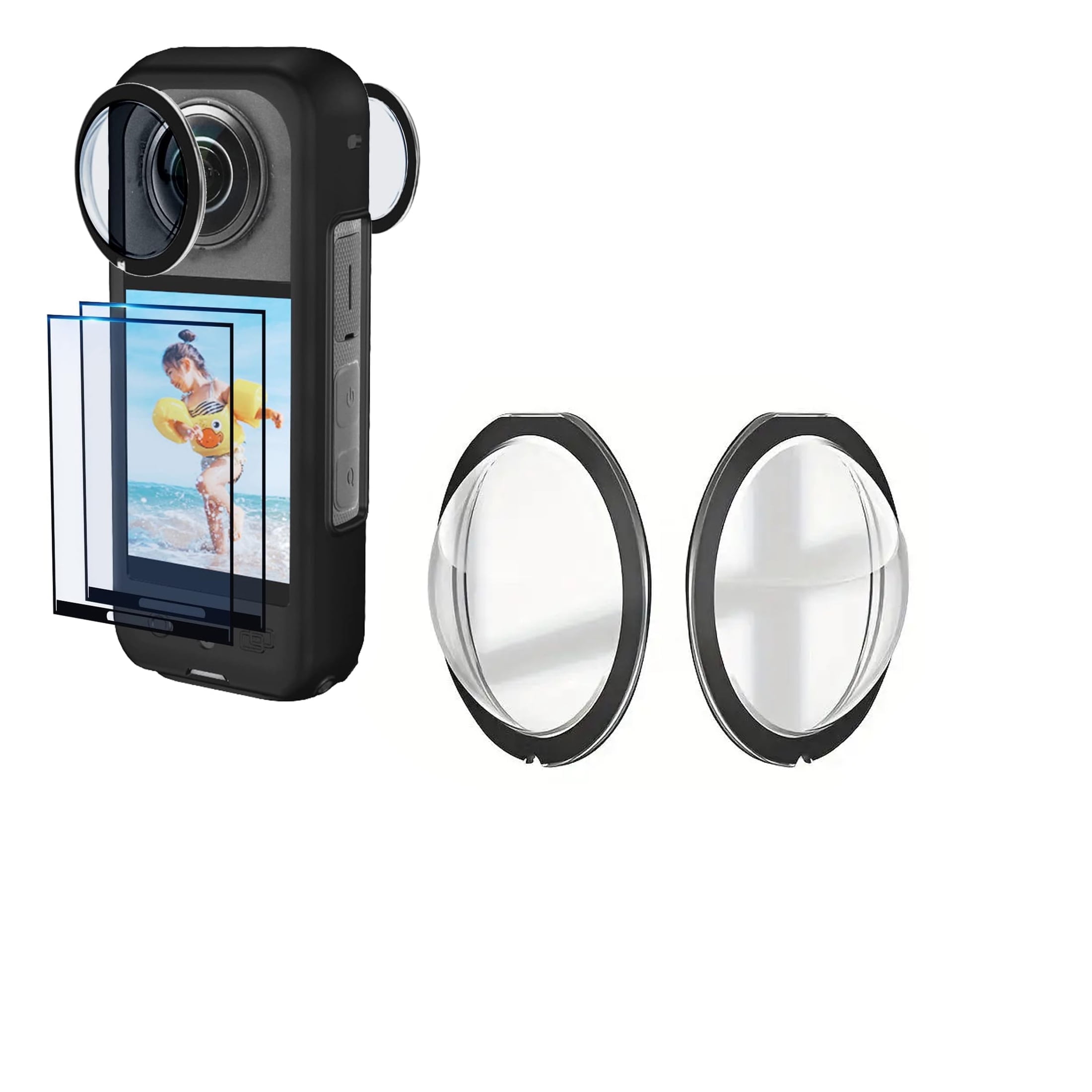 Lens Guard for Insta360 X3 Removable Lens Guards Removable PC ...
