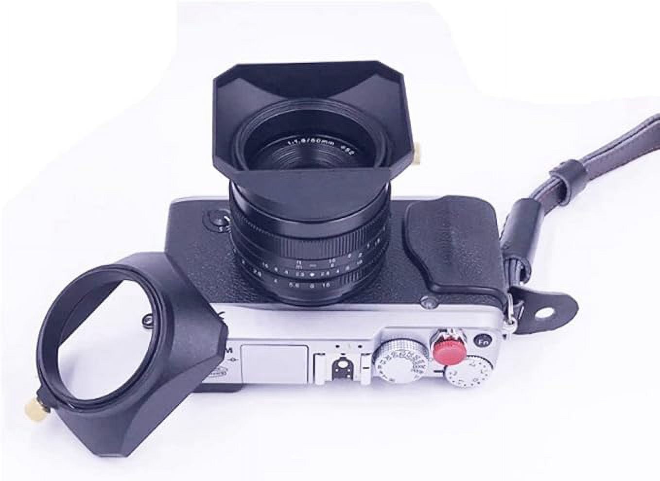 Lens Hood Set Lens Hood Shade Accessory for DV Camcorder Digital Video ...