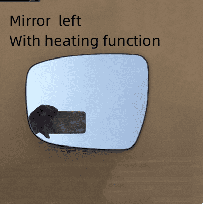 Lens Left-For NISSAN QASHQAI Rearview mirror housing Turn signal Mirror ...