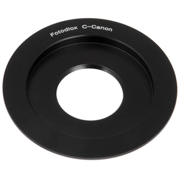 Lens Mount Adapter for C-Mount CCTV / Cine Lens to Canon EOS (EF, EF-S ...