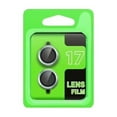 Lens Protector for 17 - Tempered Glass Shield with Metal Ring and ...