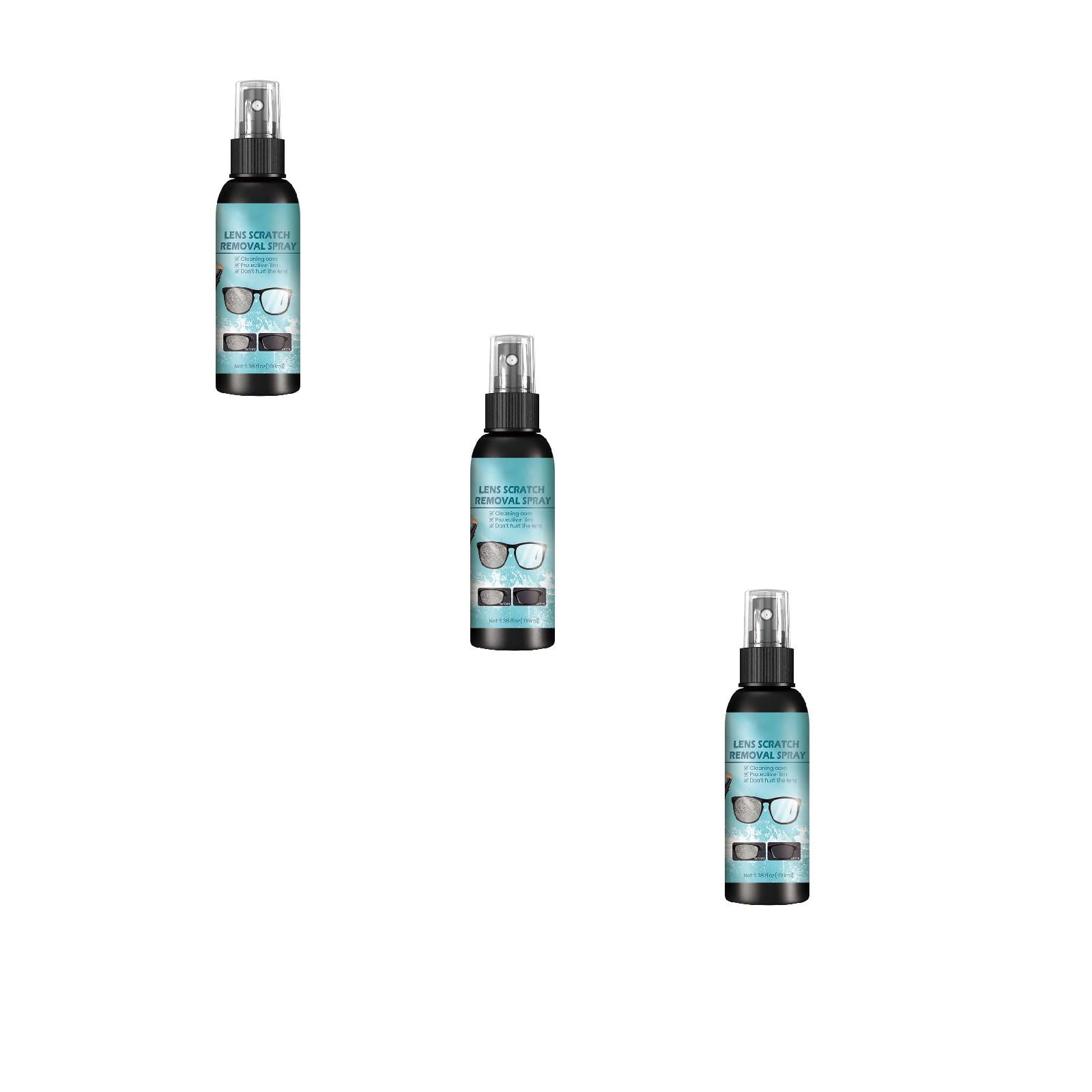 Lens Scratch Remover Glass Restoration And Solution For Faded And Scratched 100ml 3pcs