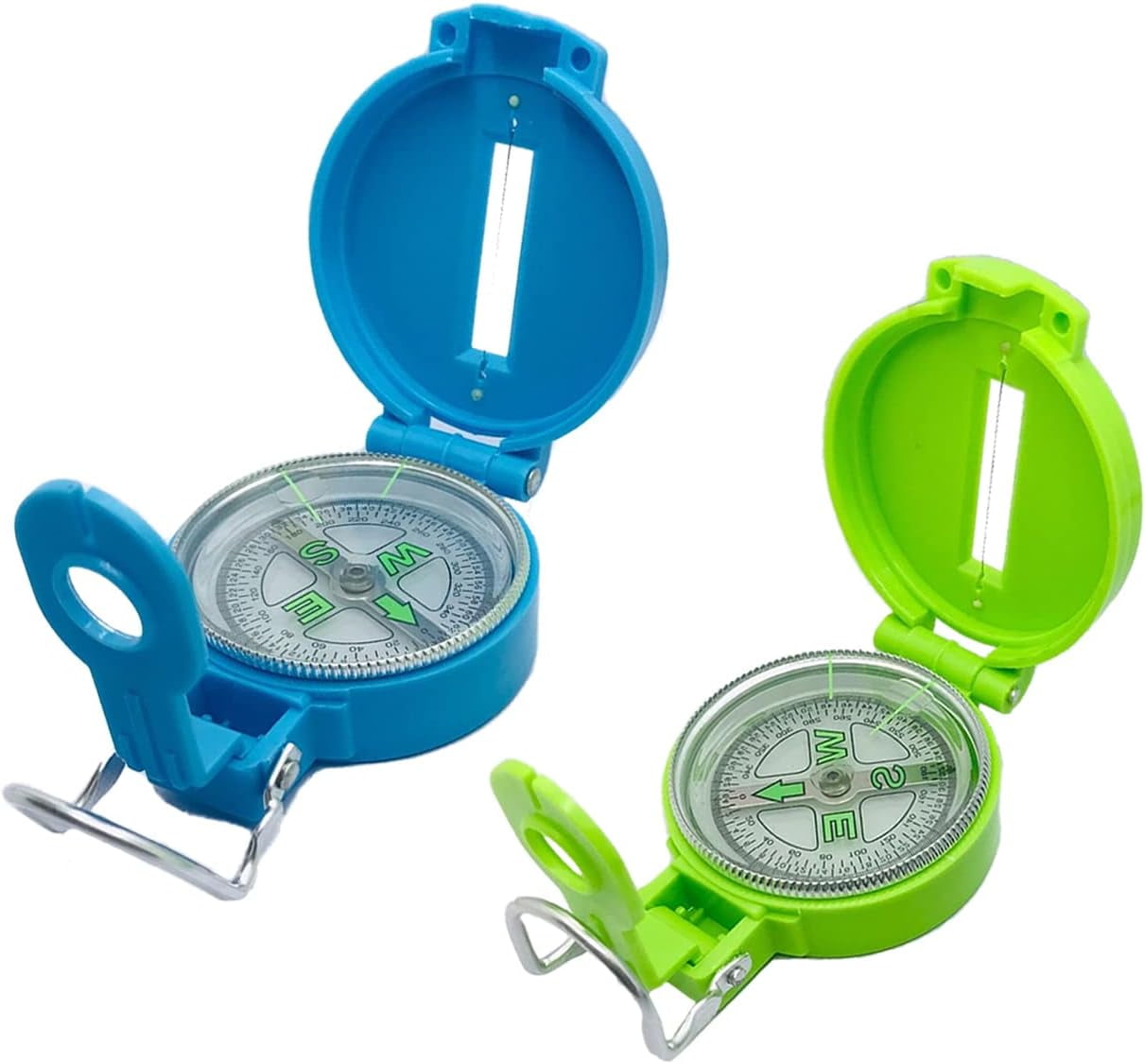Lensatic Compass - Hiking & Camping Navigation - Orienteering & Map ...