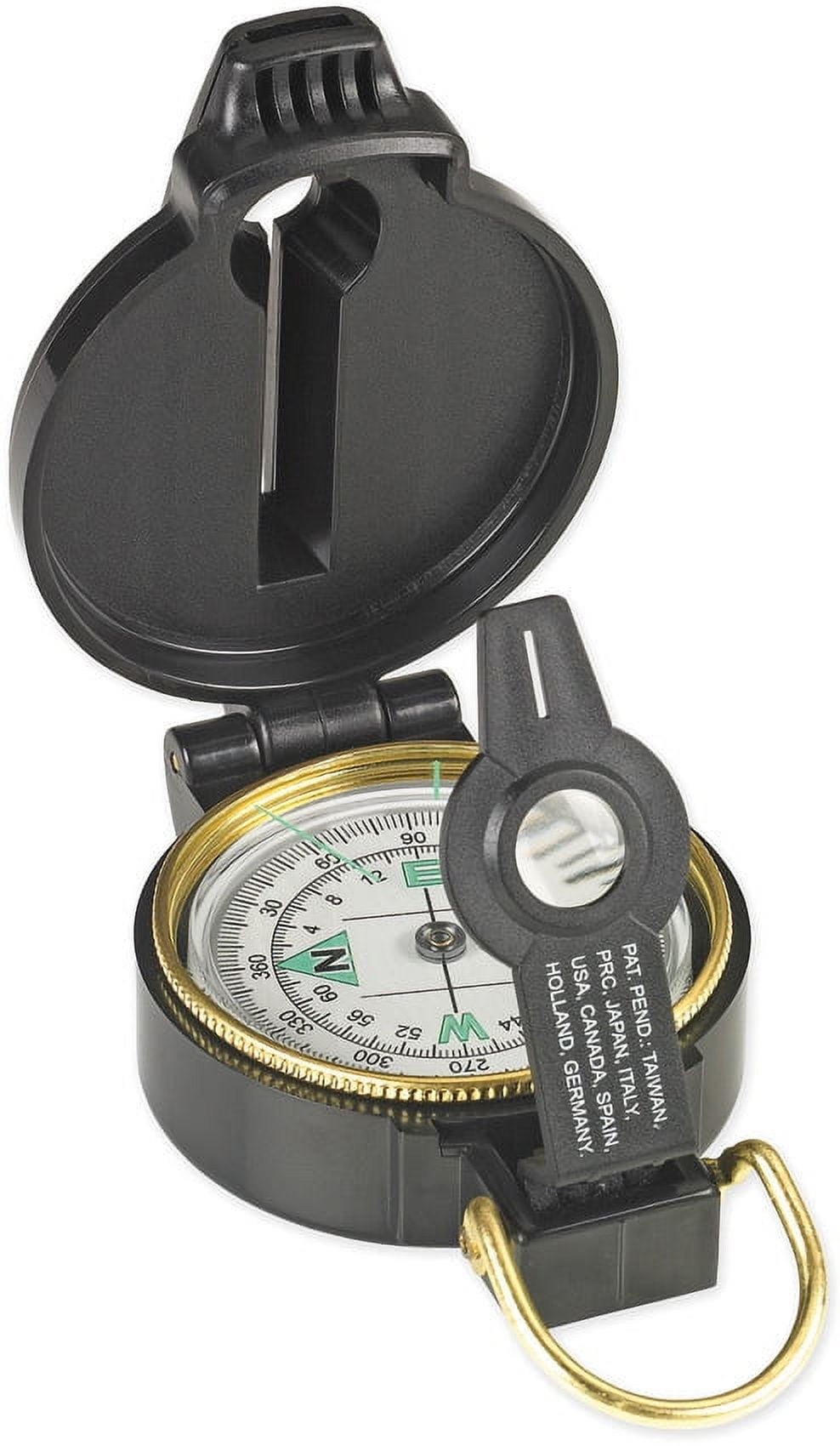 Lensatic Compass w/Whistle - Walmart.com