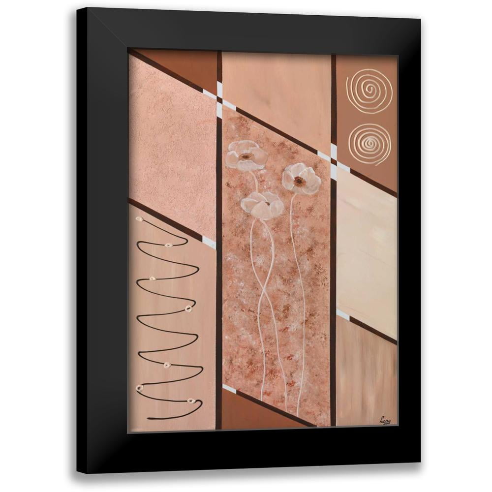 Leny 11x14 Black Modern Framed Museum Art Print Titled - Mix II ...